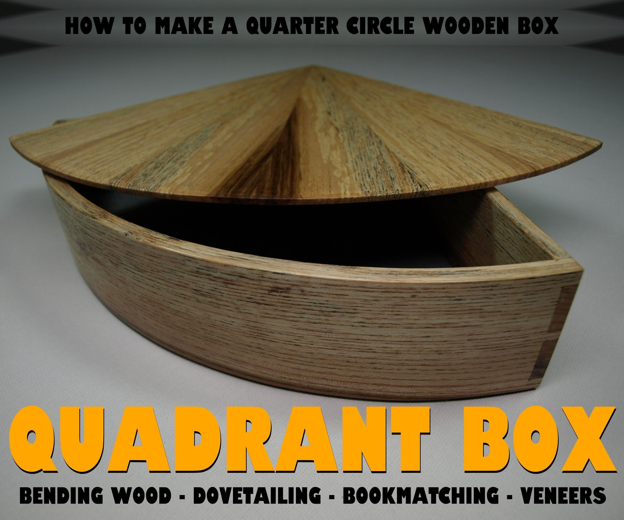 Bent Wood Quadrant Box With Fan Top : 6 Steps (with Pictures ...
