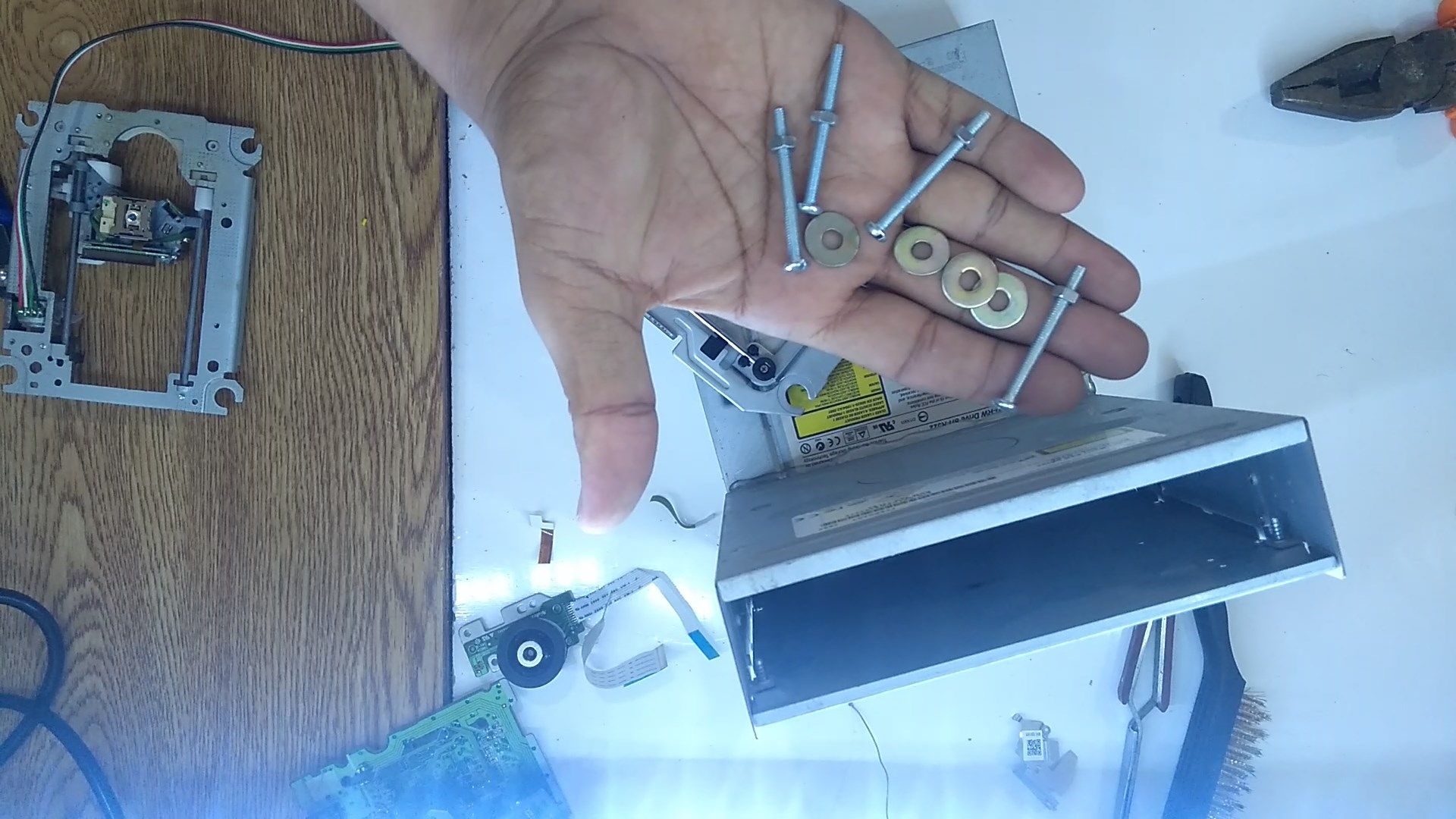 Diy Mini CNC Plotter Machine With Old DVD Motor's & ArduinoUNO : 9 ...