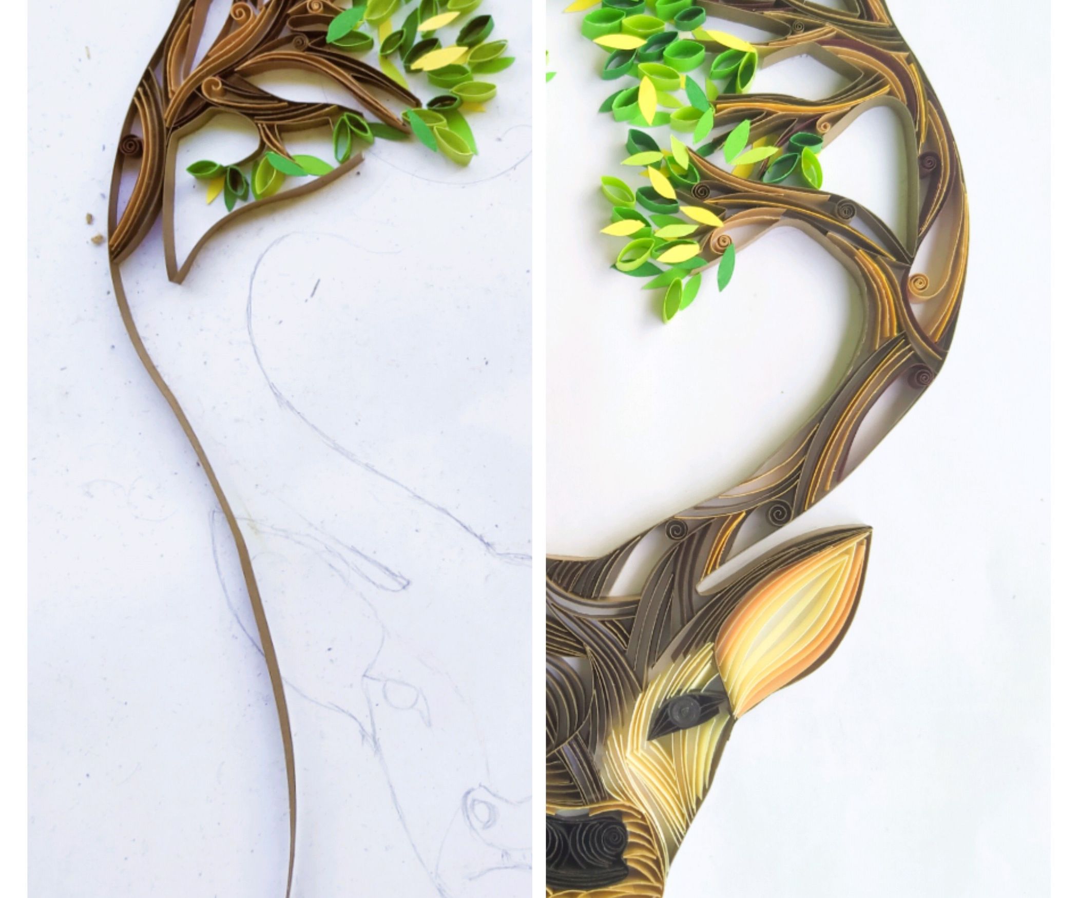 Oh Deer! One Year Paper Quilling Project : 4 Steps (with Pictures ...
