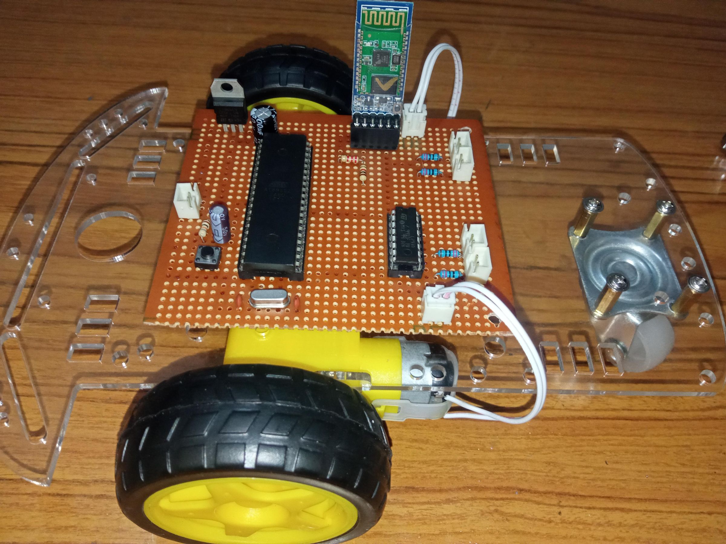 Bluetooth Controlled Car Using 8051 : 9 Steps - Instructables