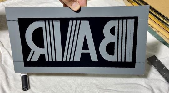 Using a Cricut Vinyl Mask to Help Glue Chipping : 6 Steps (with ...
