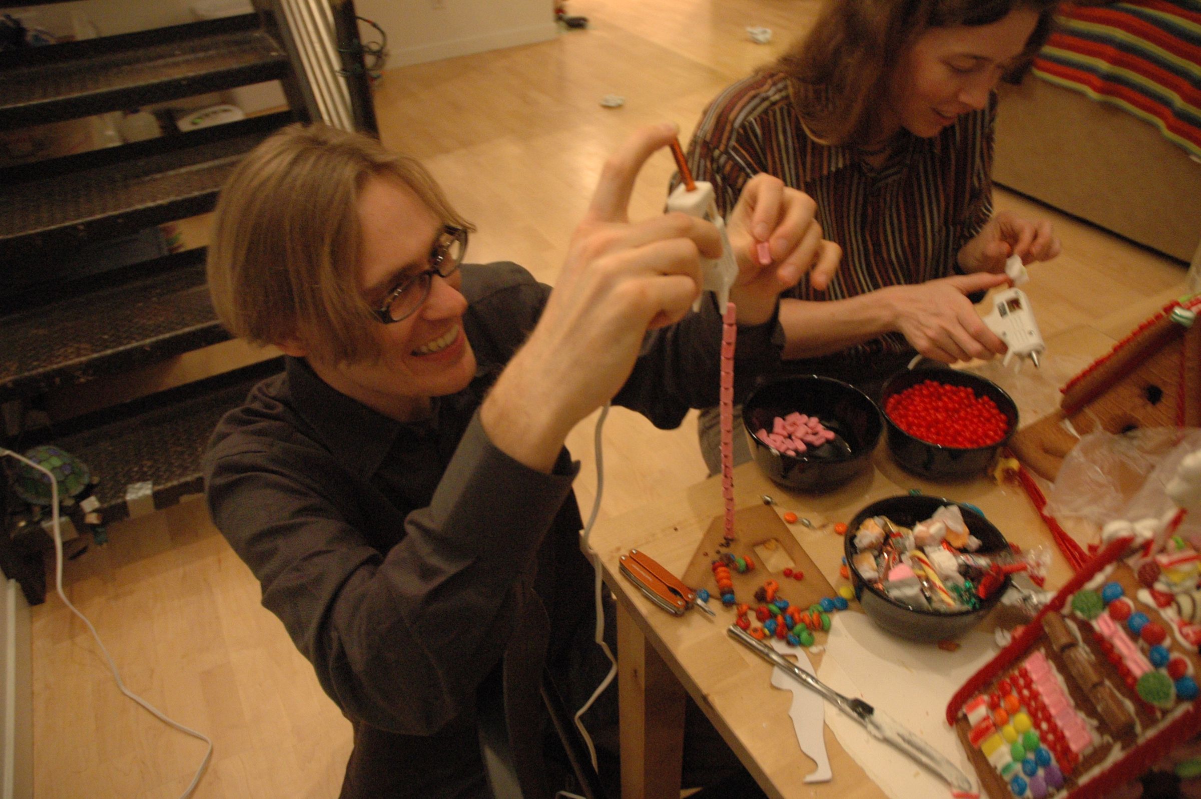 Candy Towers Built With a Molten-Sugar Hot-Glue Gun - Instructables