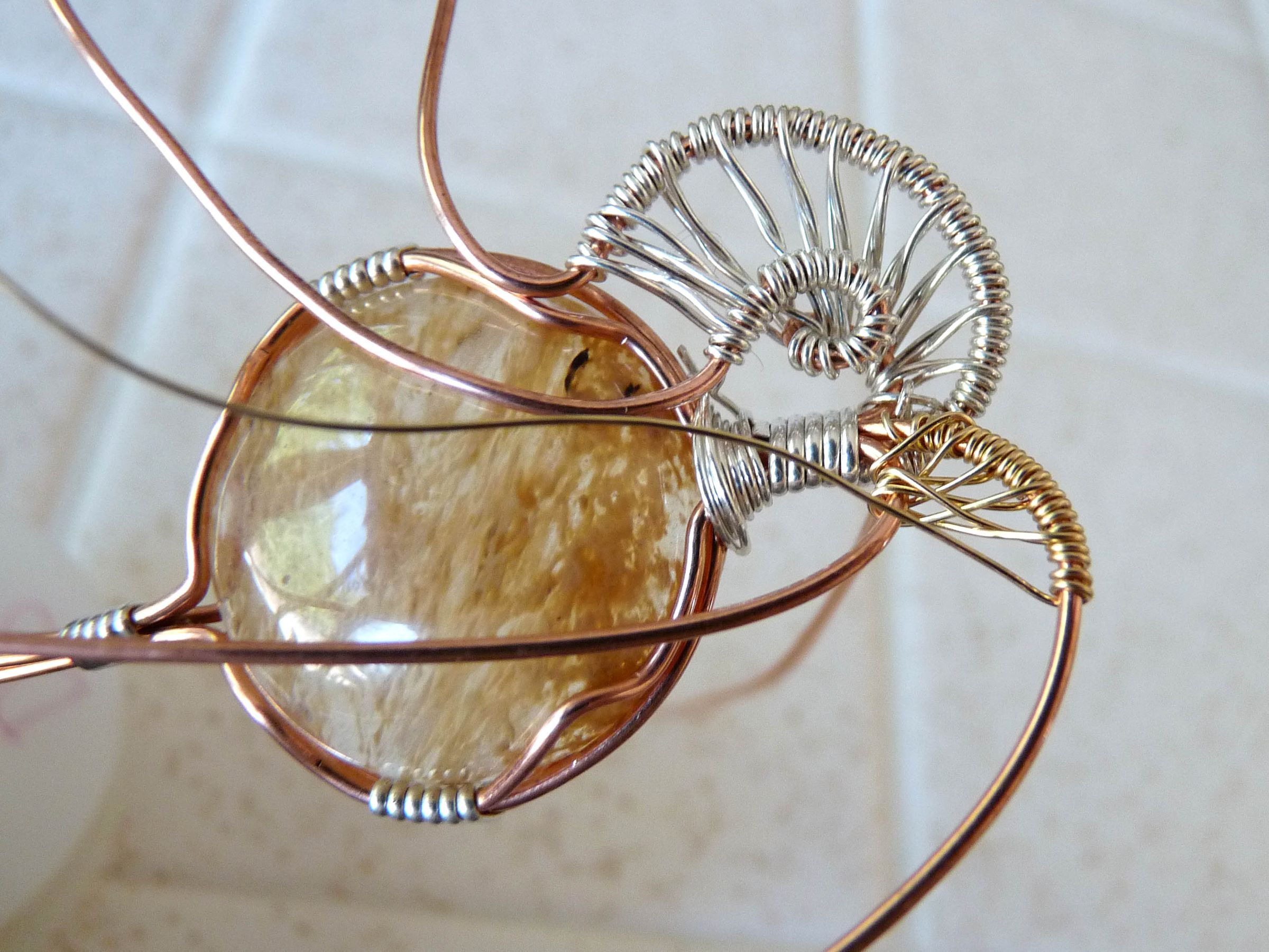 Amazing Wire Weave Pendant : 22 Steps (with Pictures) - Instructables