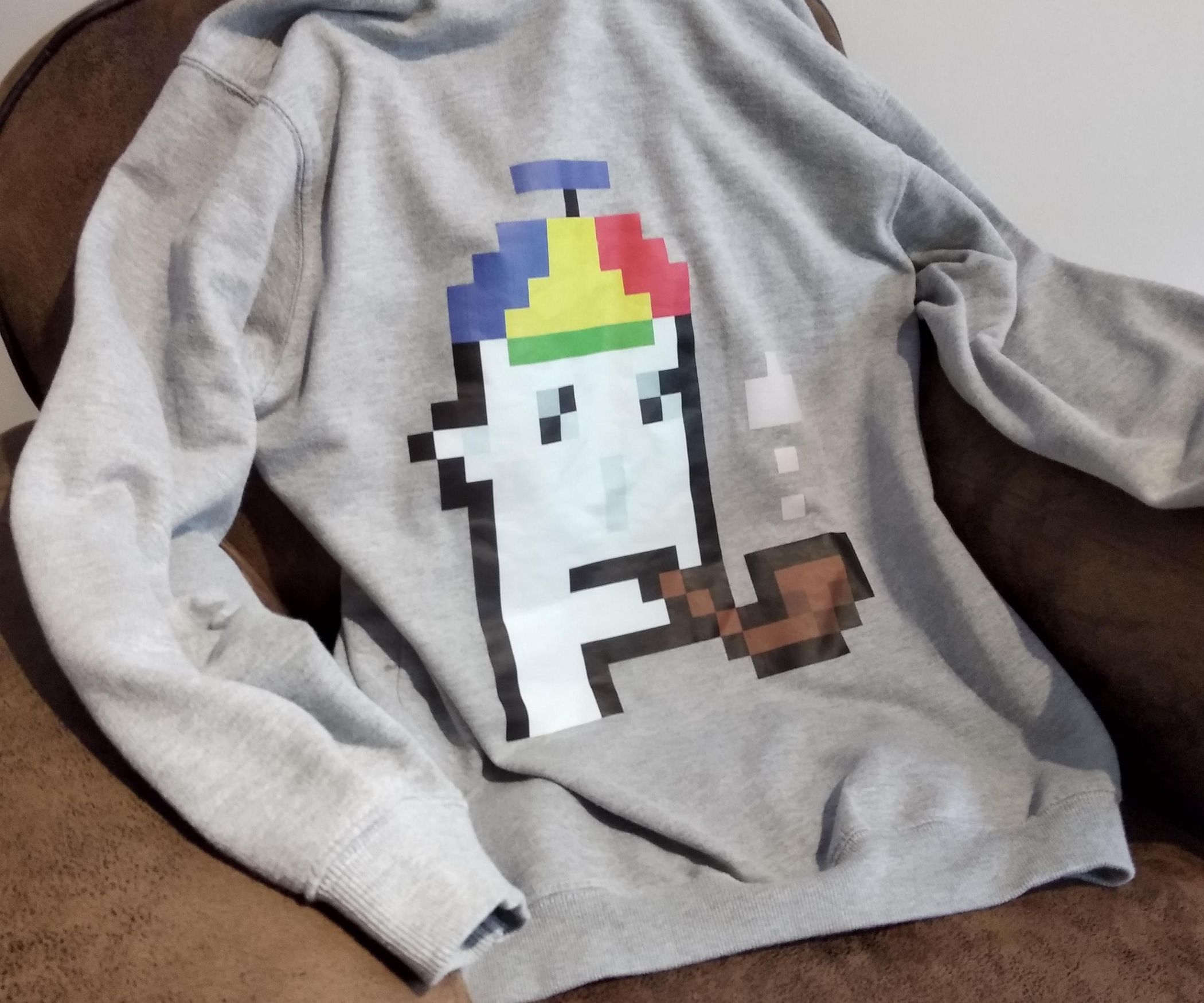 Custom NFT Cryptopunks Sweatshirt : 3 Steps - Instructables