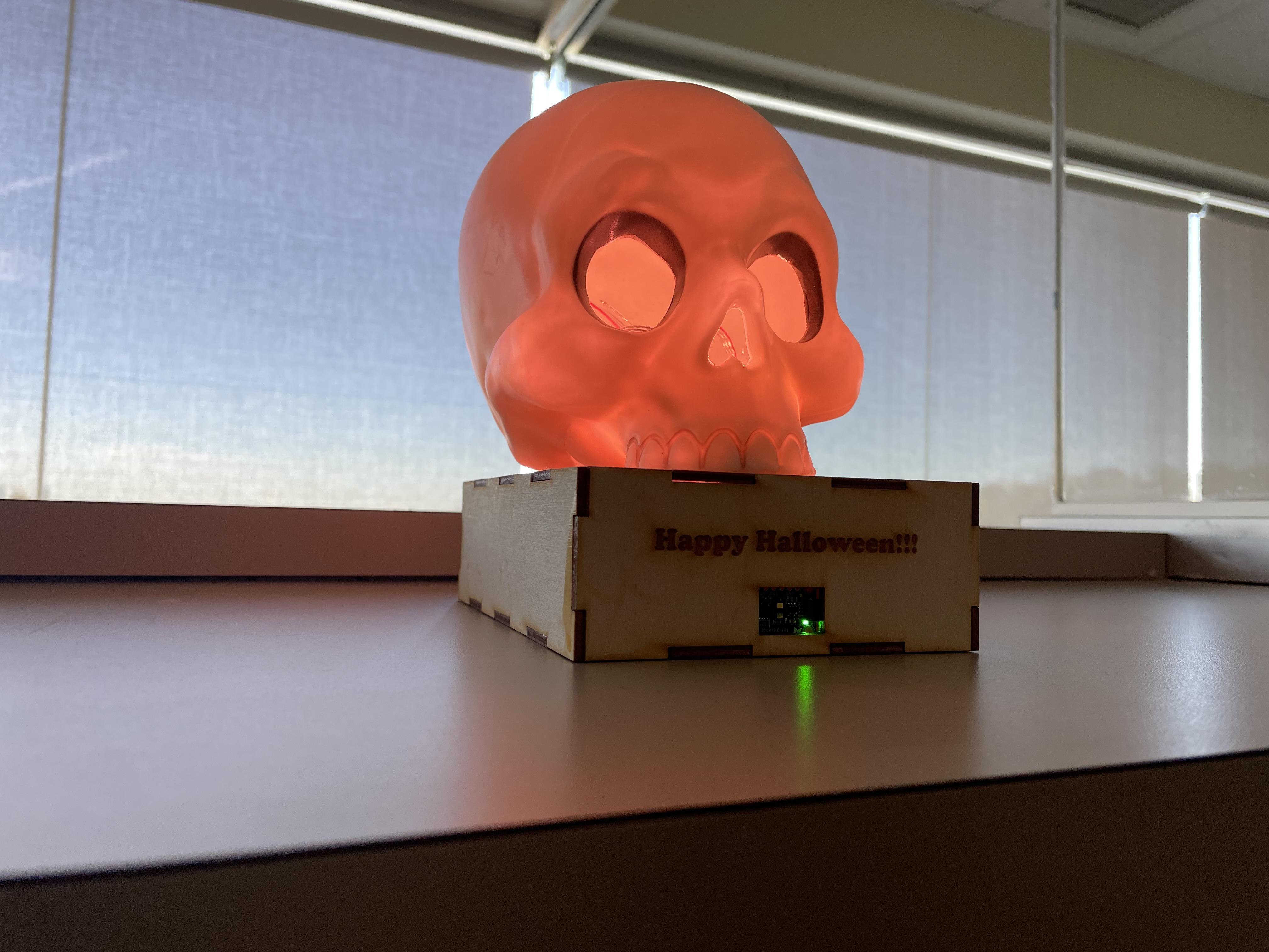 Light Up Skull With Proximity Sensors : 5 Steps - Instructables