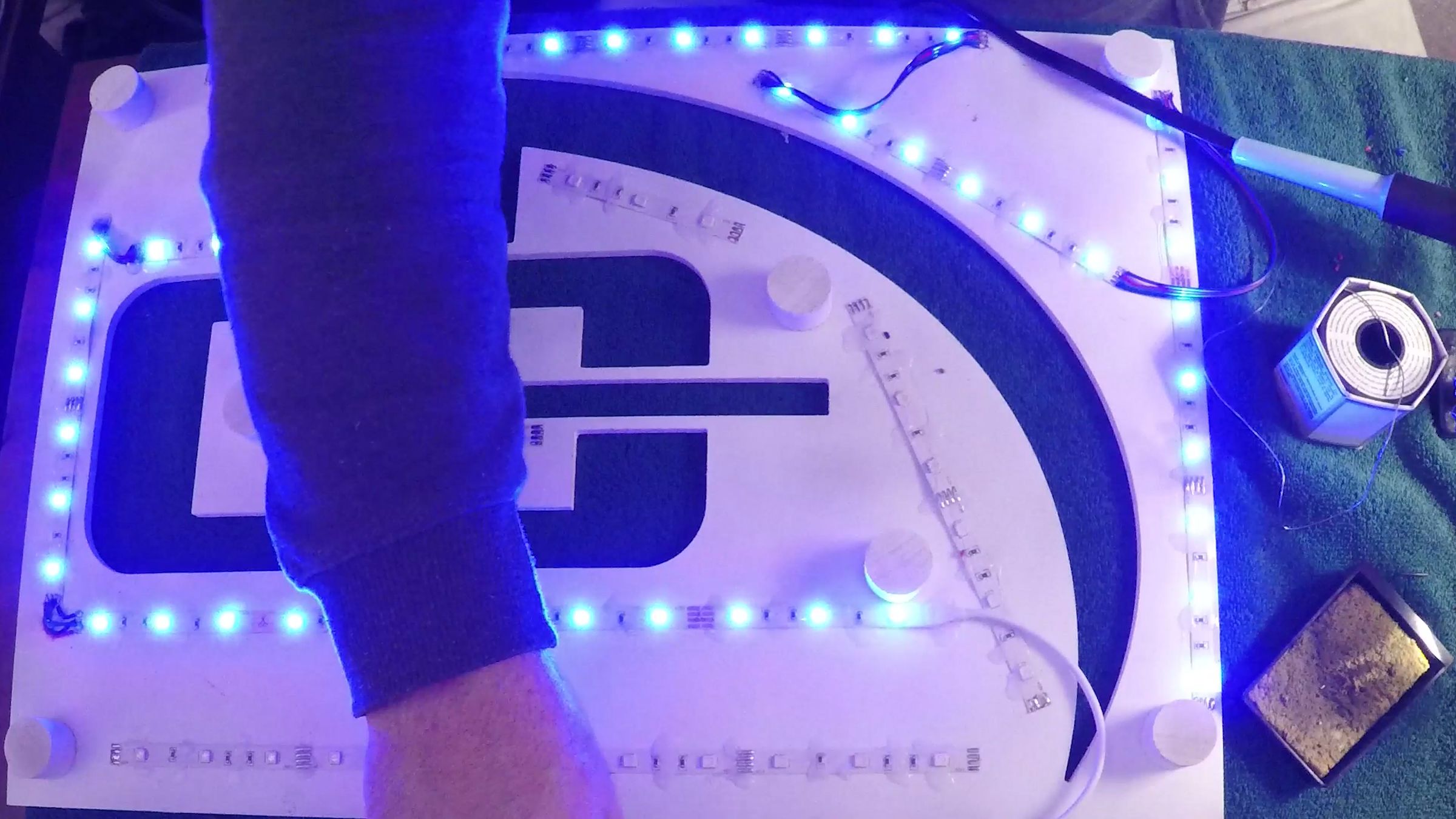 How to Make a Backlit LED CNC Sign of a Logo : 21 Steps (with Pictures ...