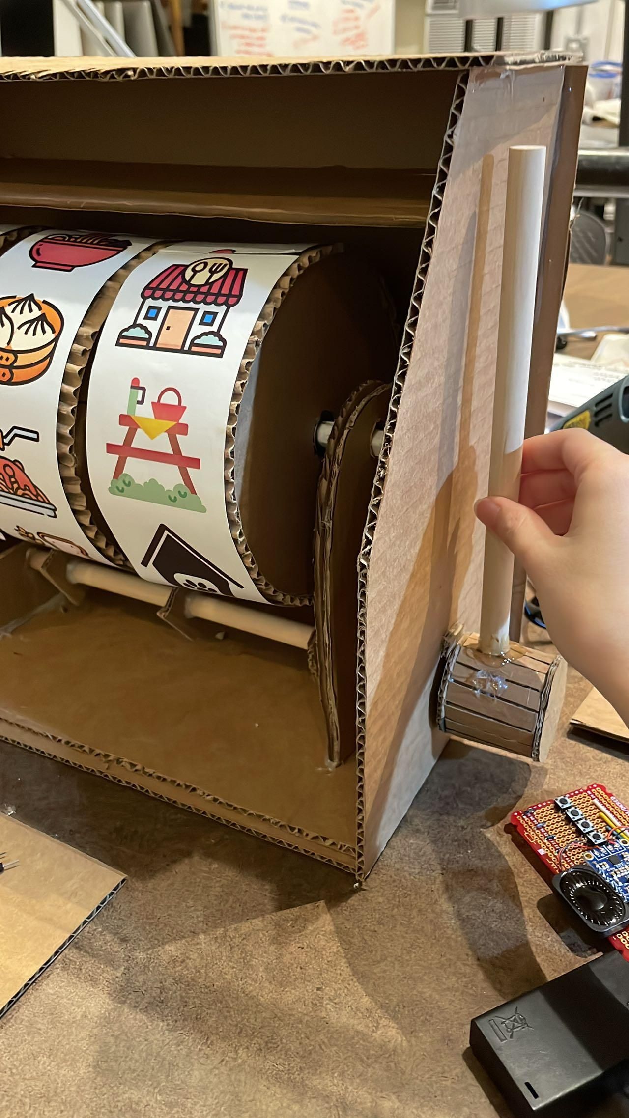 Spicy Roller - Meal Desicion Machine : 6 Steps (with Pictures ...