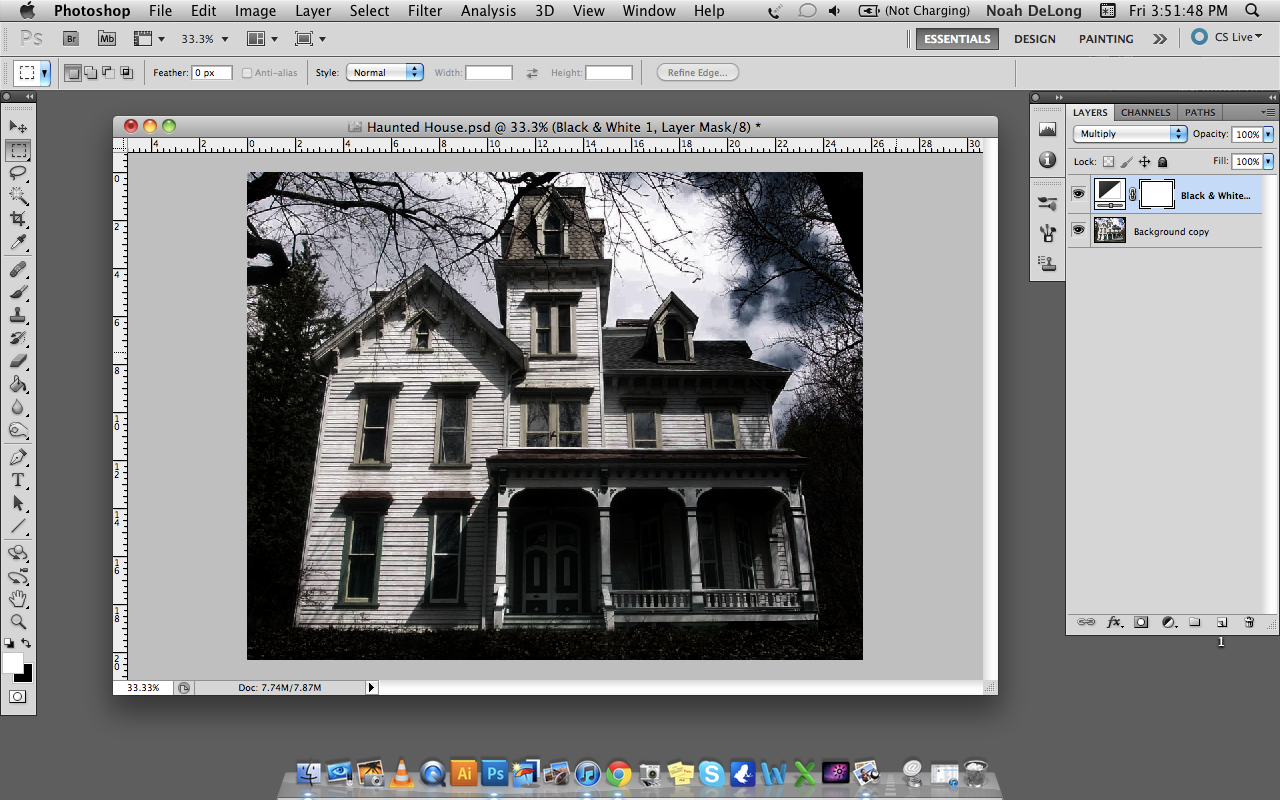 Haunted House Photo Edit : 9 Steps - Instructables