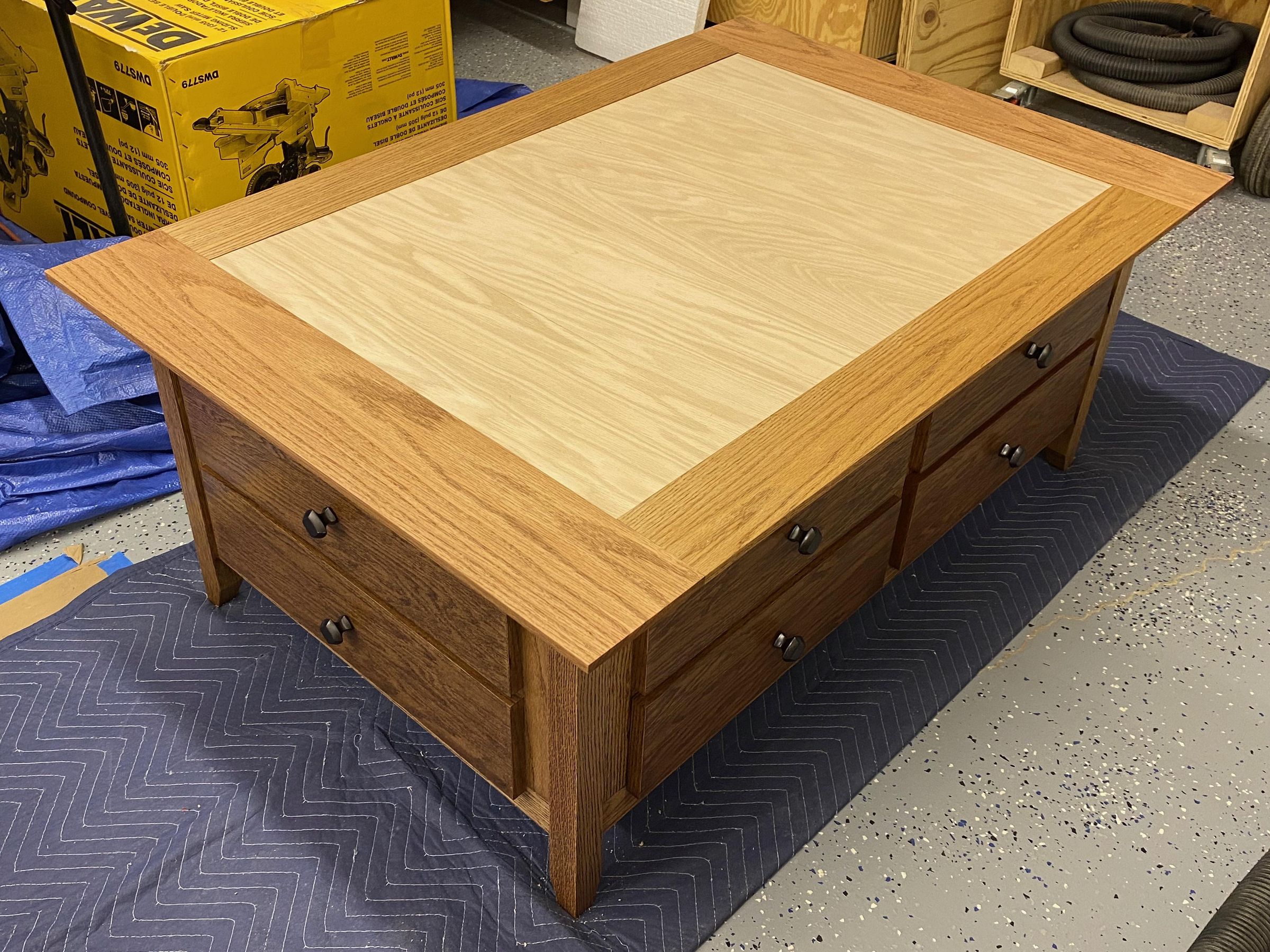 Gaming Coffee Table With Hidden Gaming Area : 4 Steps (with Pictures ...