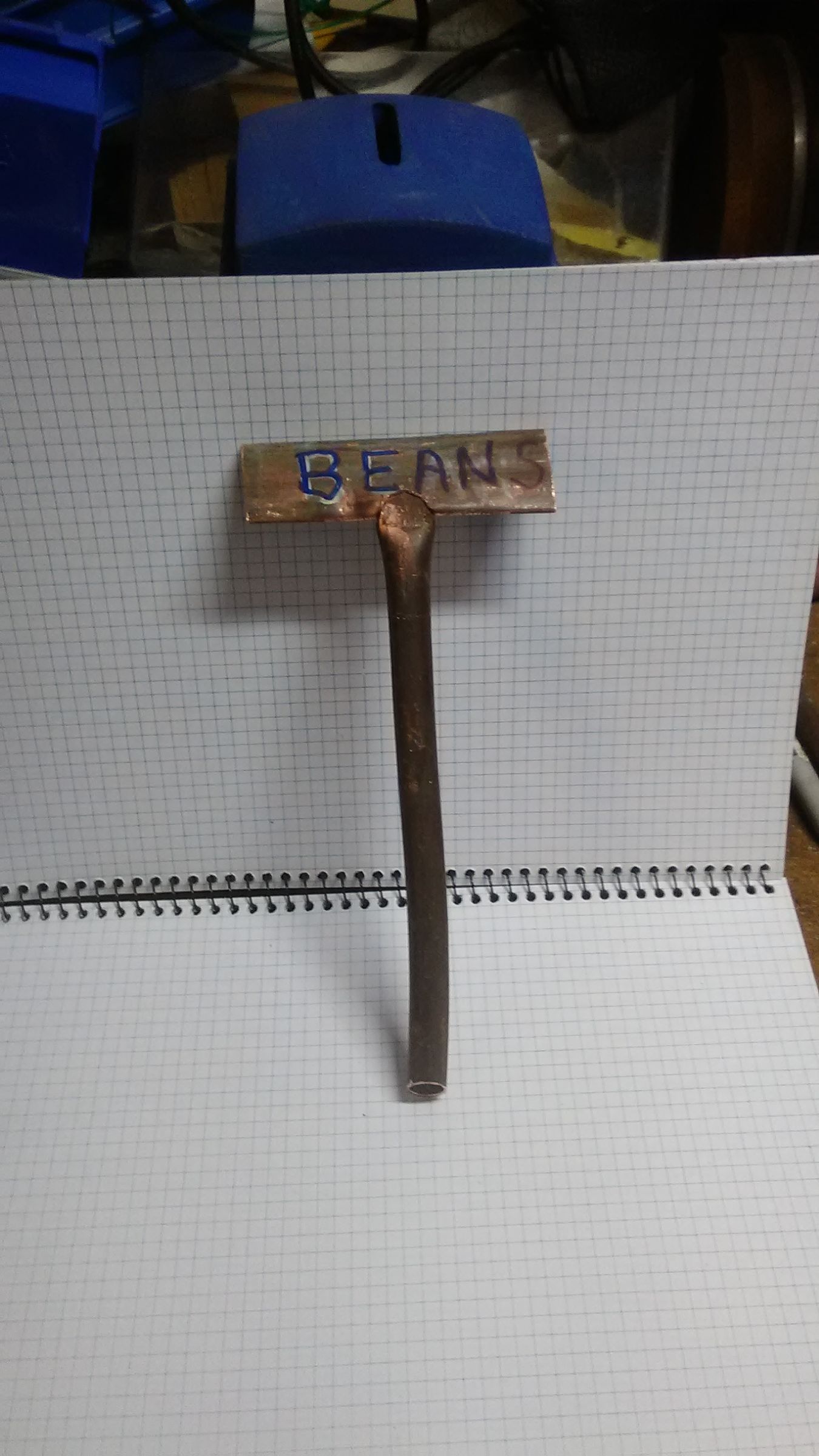 Plant Label From Copper Pipes. : 5 Steps - Instructables