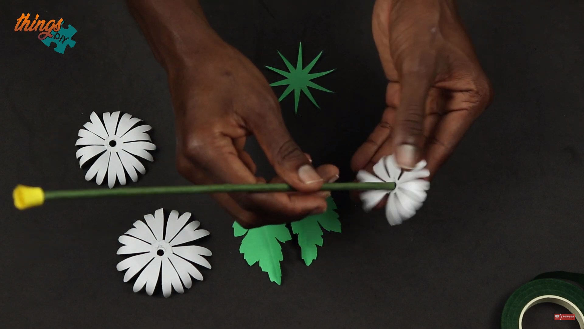 How to Make a Paper Daisy : 8 Steps - Instructables