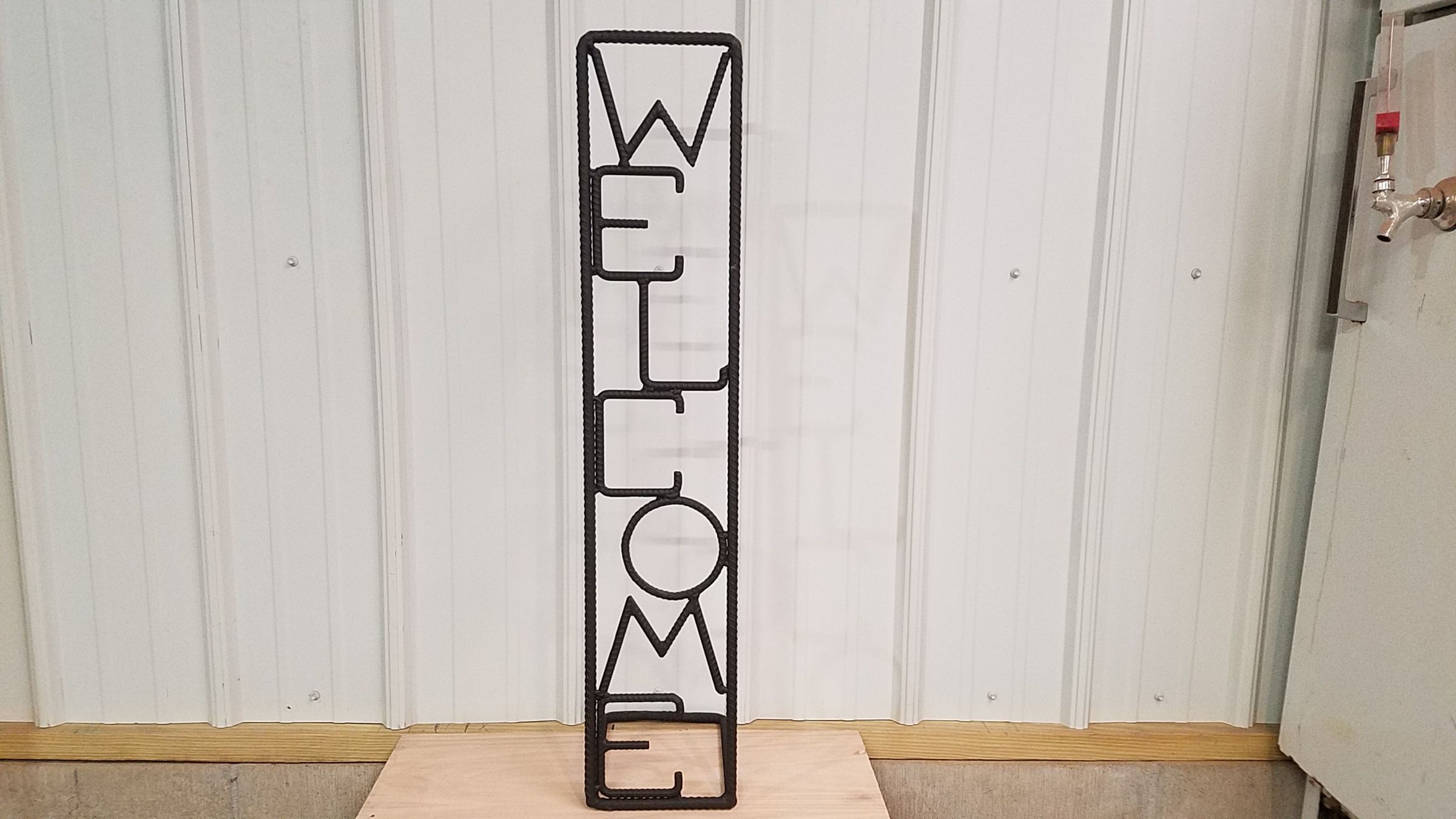 Rebar Welcome Sign : 6 Steps (with Pictures) - Instructables