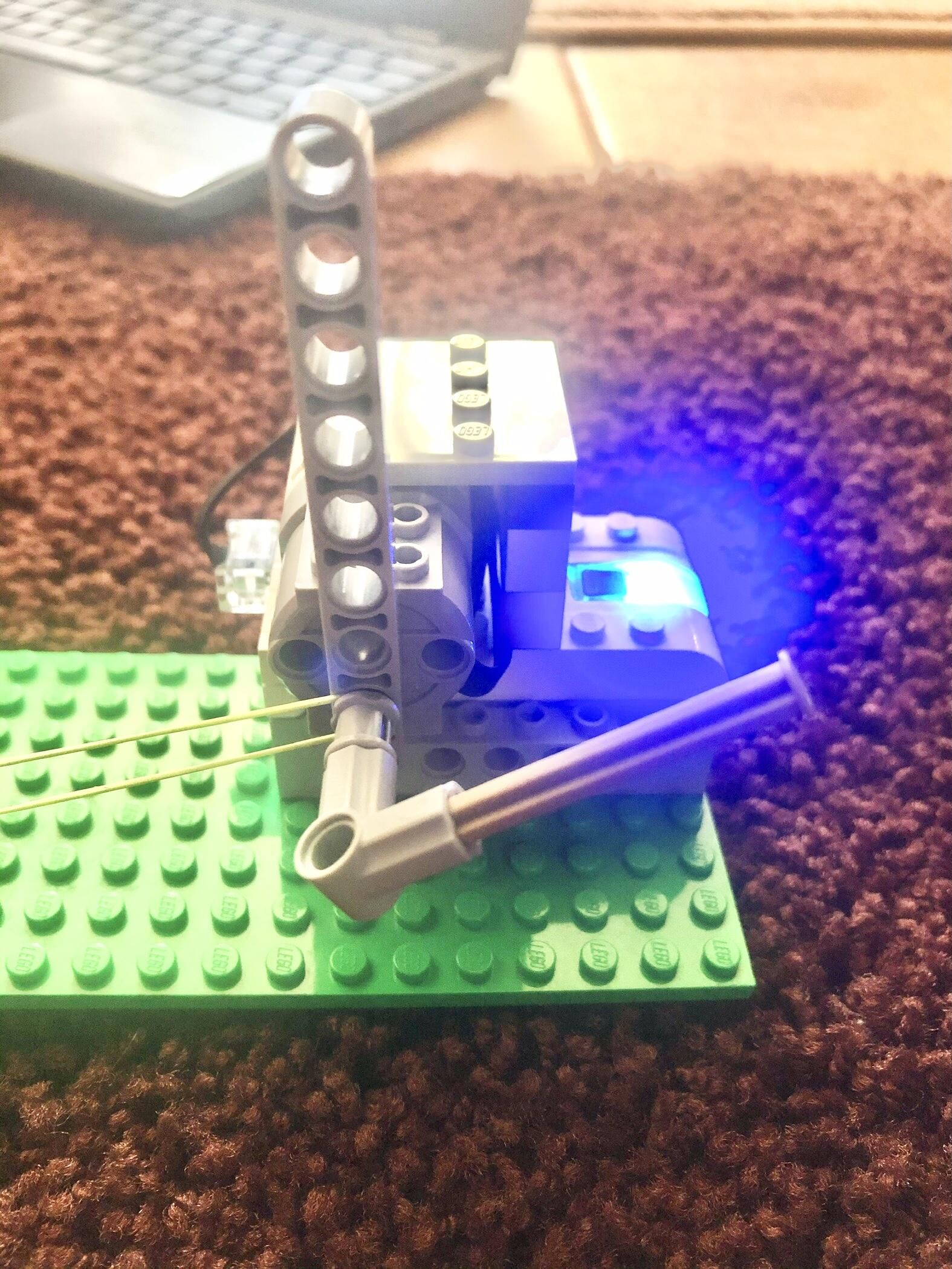 Working Lego Pulley Mechanism : 5 Steps - Instructables