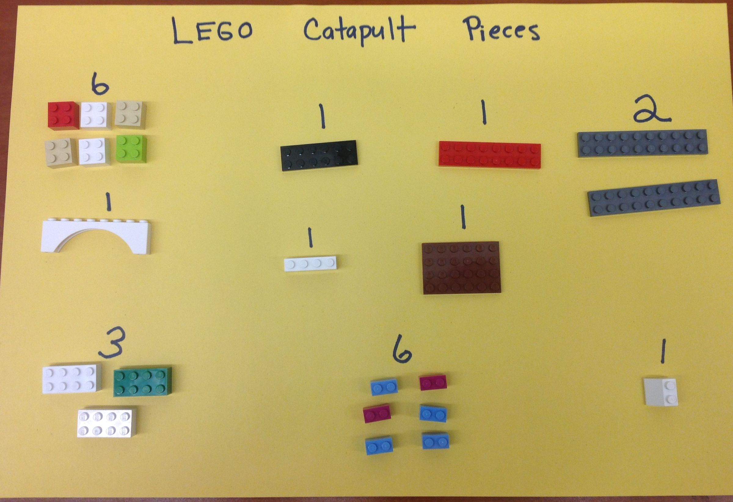Lego Catapult : 5 Steps - Instructables