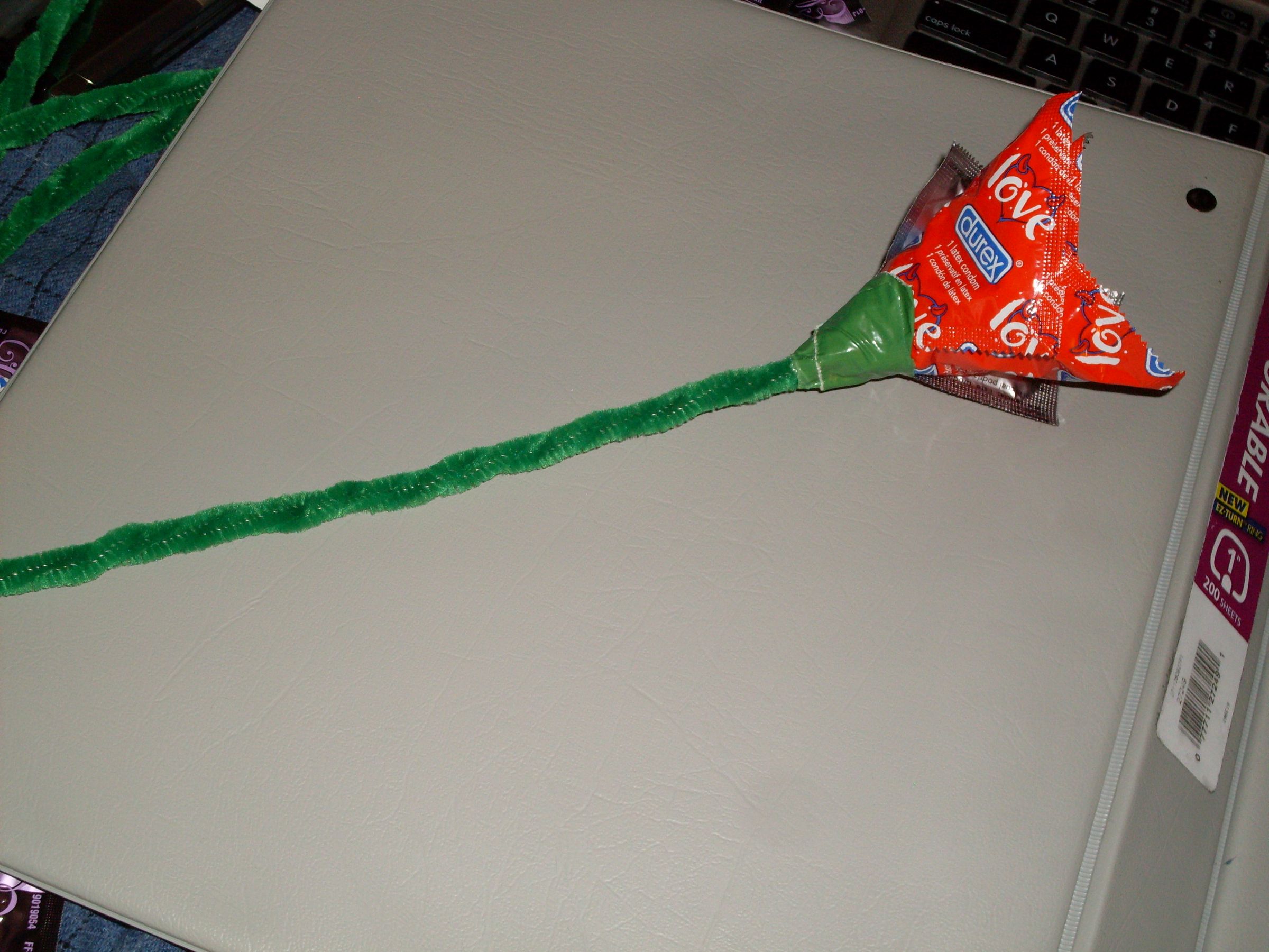 How to Make Condom Roses! : 11 Steps - Instructables
