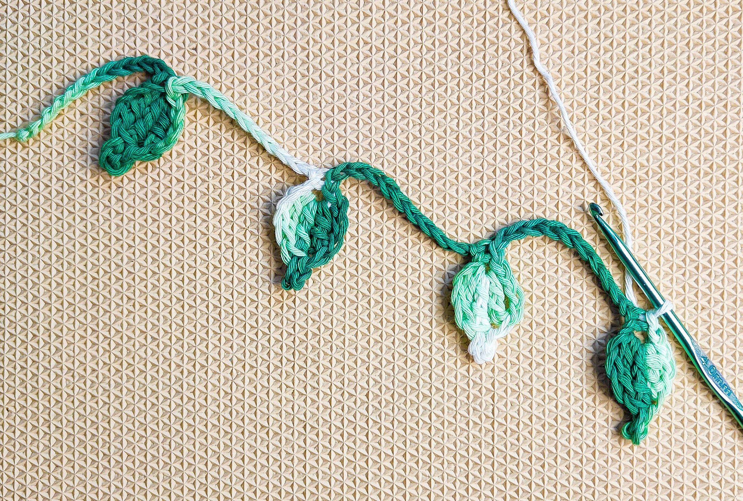 Easy Crochet Leaf Branch : 4 Steps (with Pictures) - Instructables