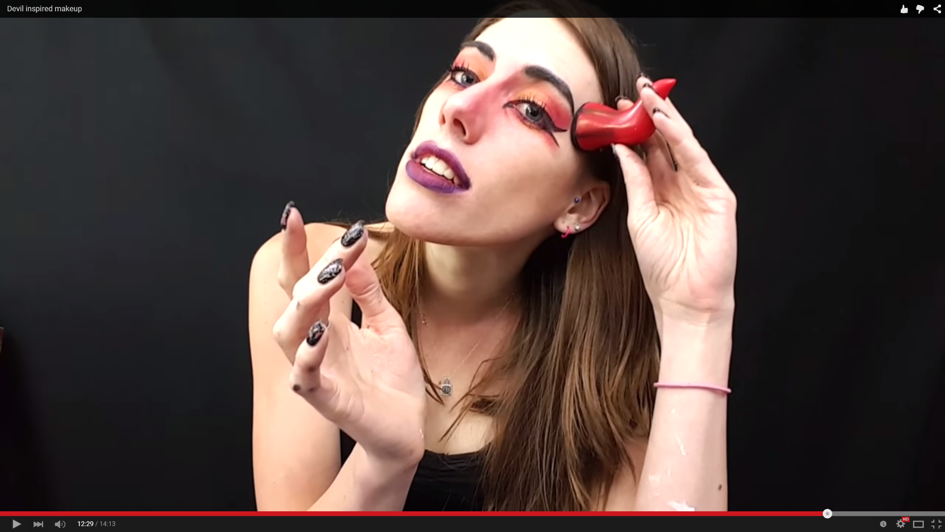 Devil Inspired Makeup Look : 6 Steps - Instructables