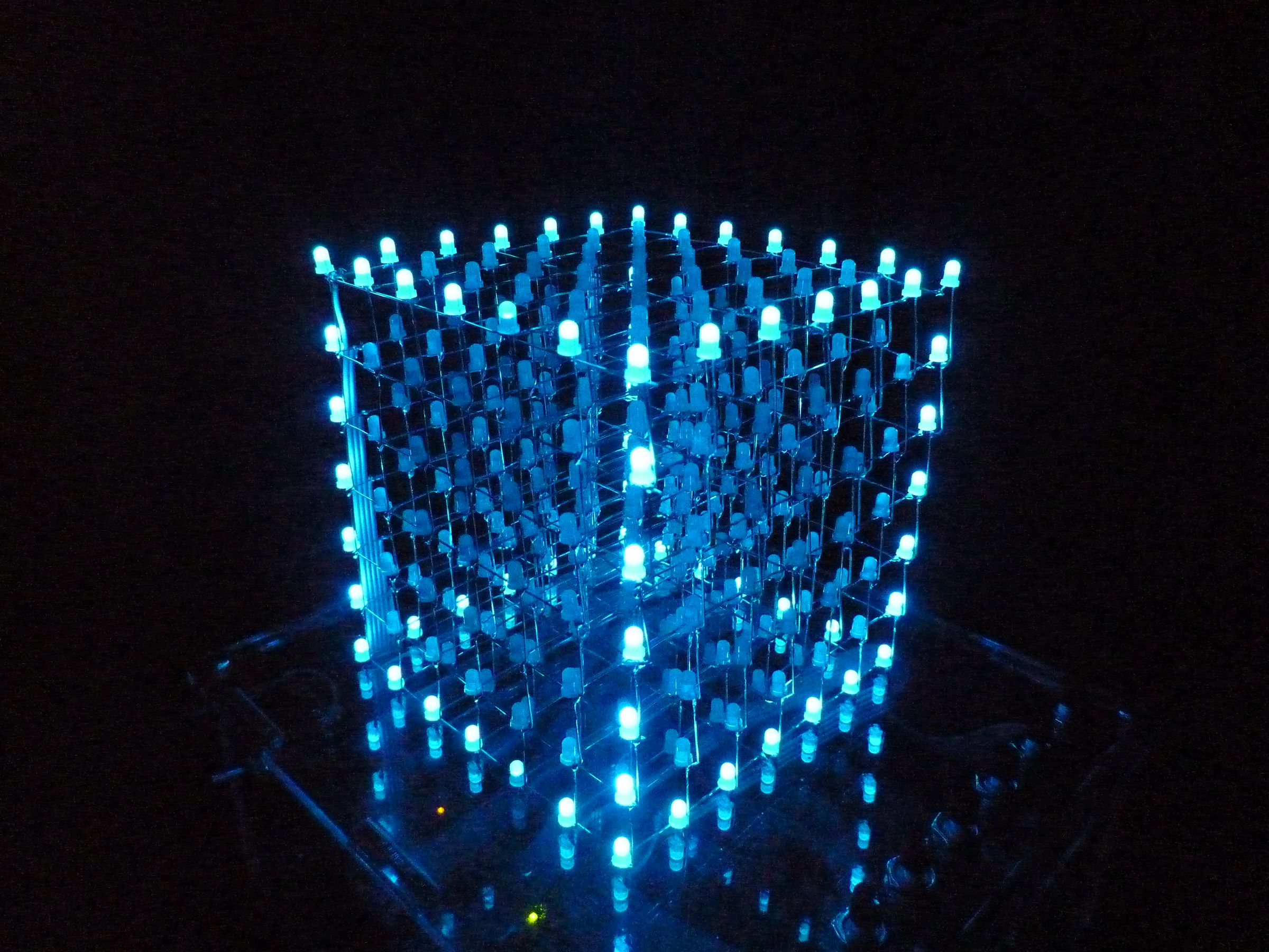 Self-Contained 7x7x7 LED Cube : 26 Steps (with Pictures) - Instructables
