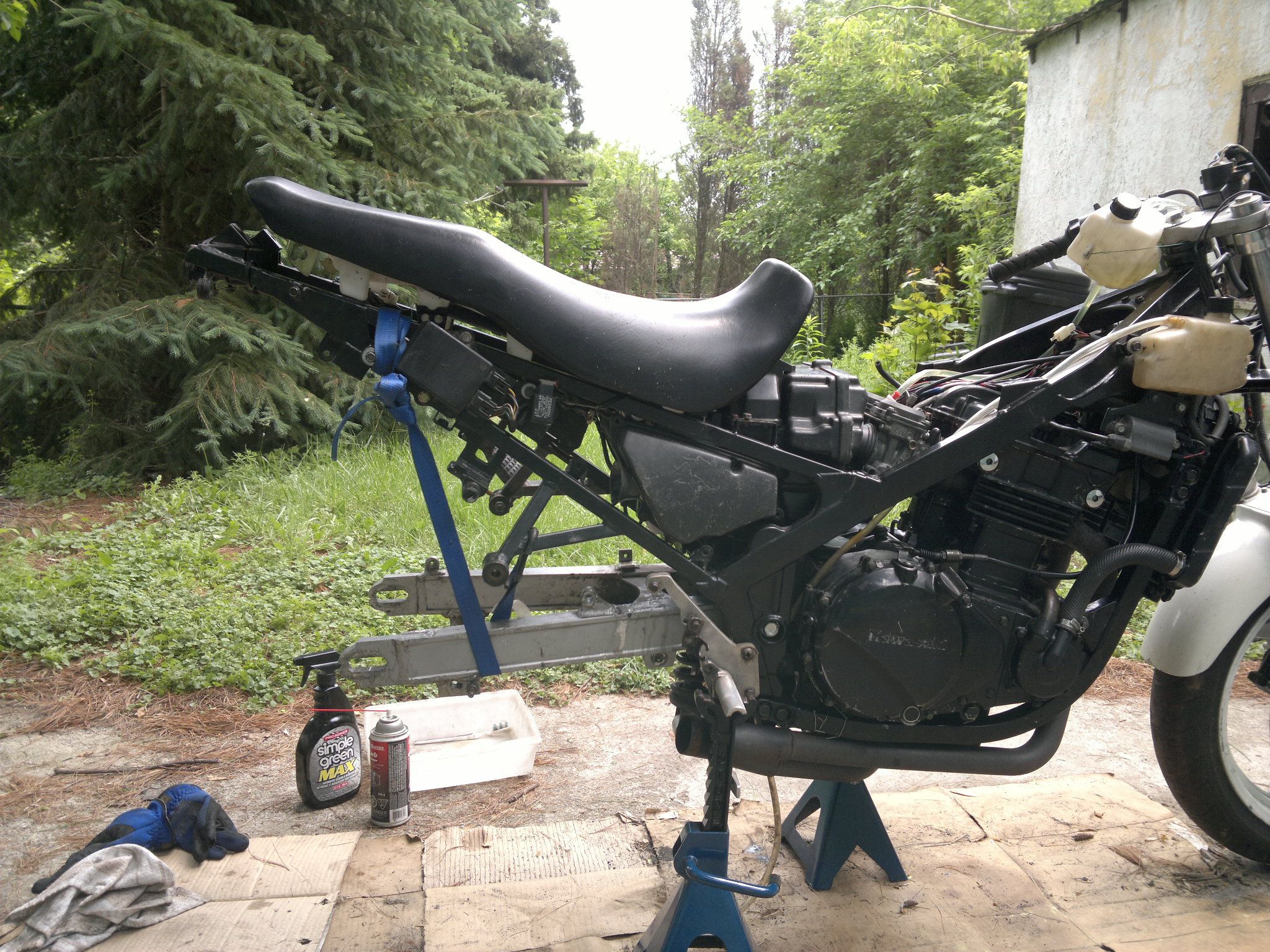 1993 EX500 Race Bike - Complete Rebuild : 7 Steps (with Pictures ...