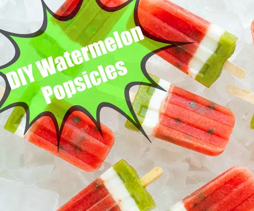 DIY Summer Watermelon Popsicles : 7 Steps (with Pictures) - Instructables
