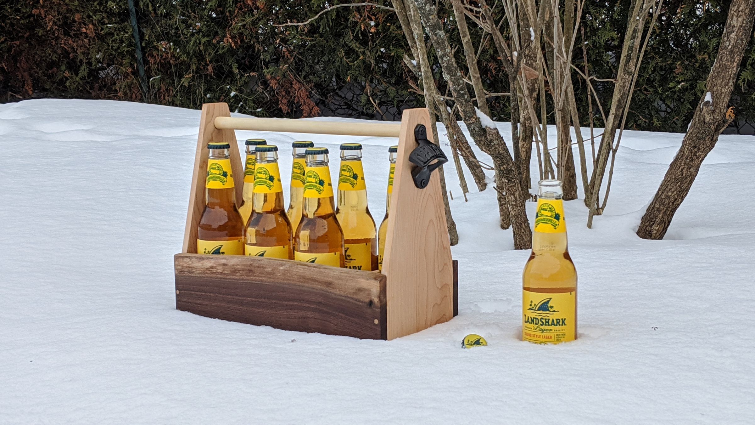 Live Edge Beer Caddy - 8 Pack : 18 Steps (with Pictures) - Instructables