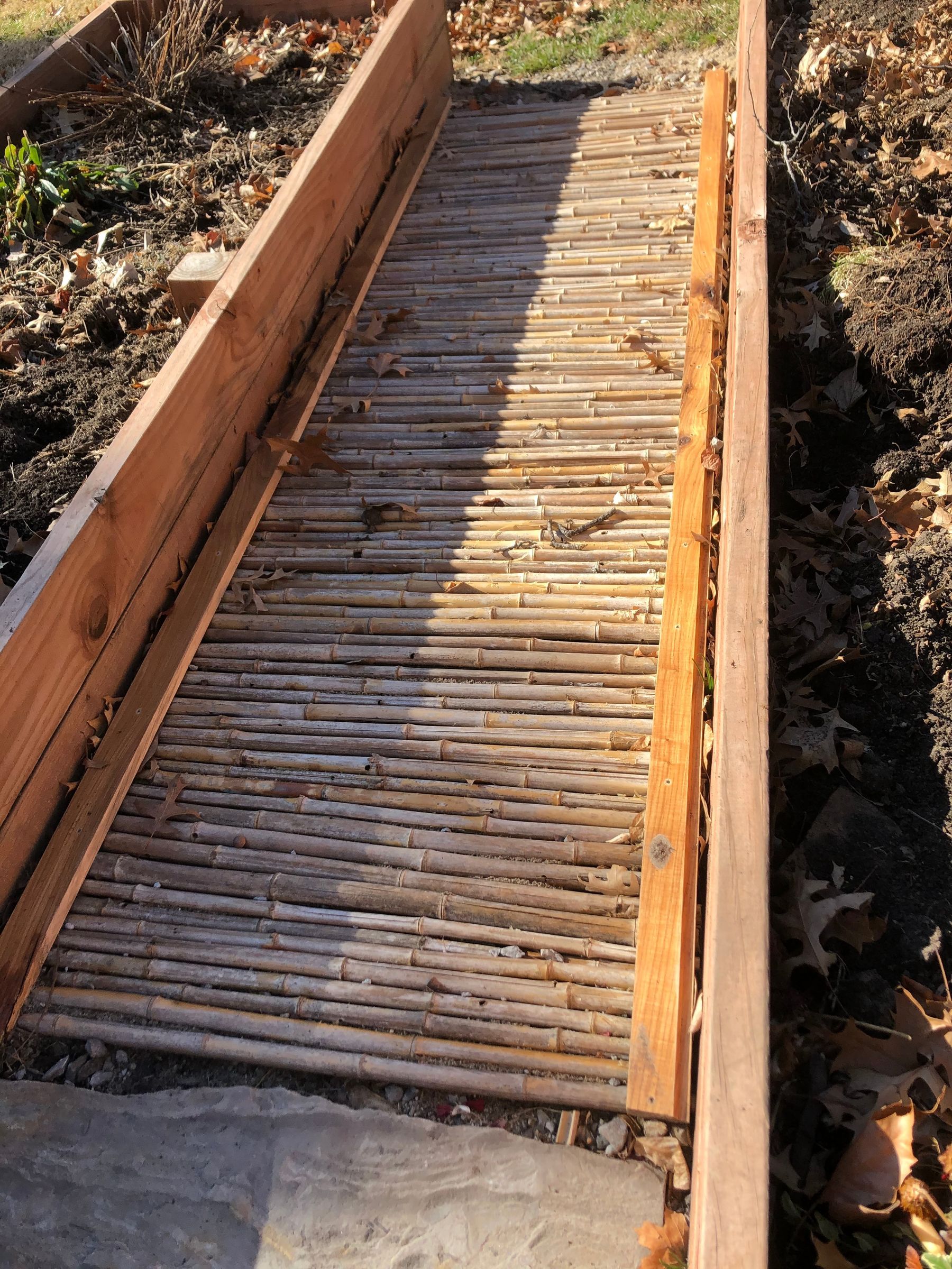 Backyard Bamboo Fence : 4 Steps (with Pictures) - Instructables