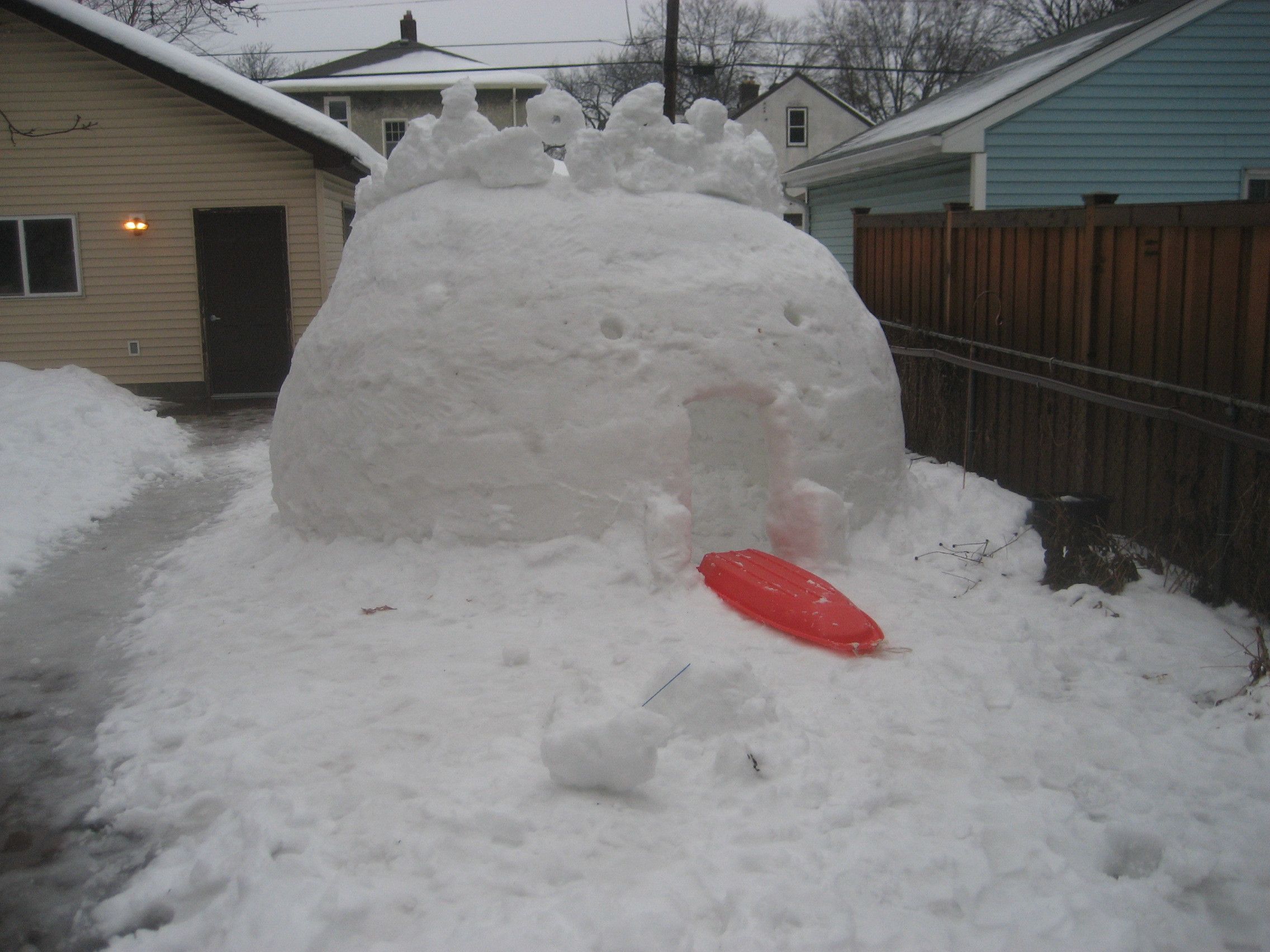 Igloo Made With Nifty Tool : 10 Steps (with Pictures) - Instructables