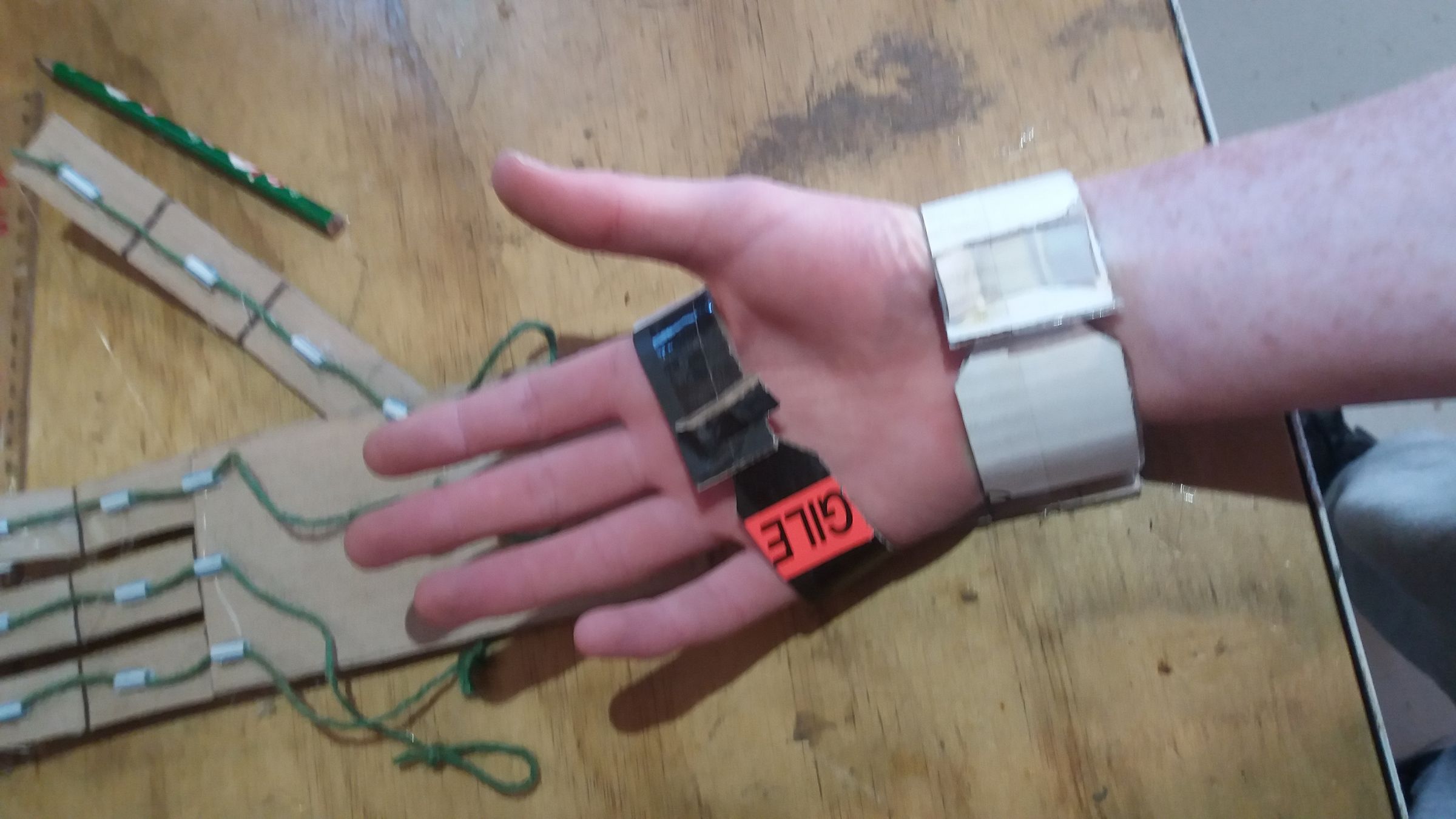 Cardboard Robot Hand (prototype) : 6 Steps - Instructables