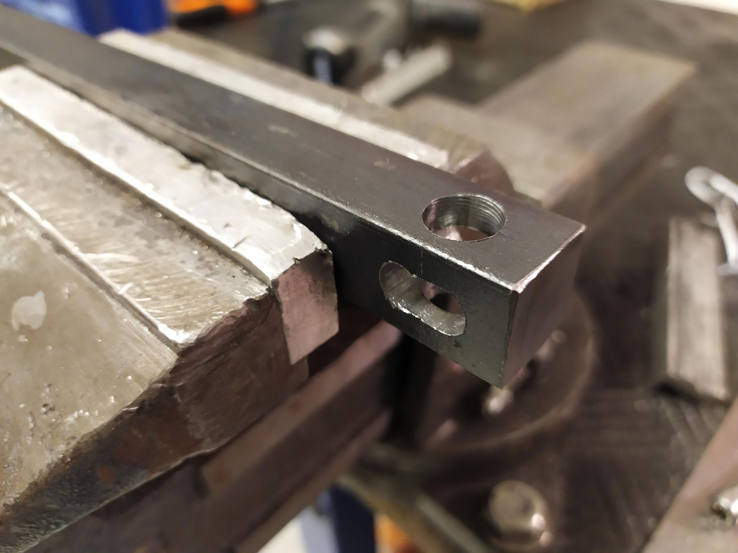 Metal Twin Screw Clamp (no Lathe, No Mill) : 7 Steps (with Pictures ...