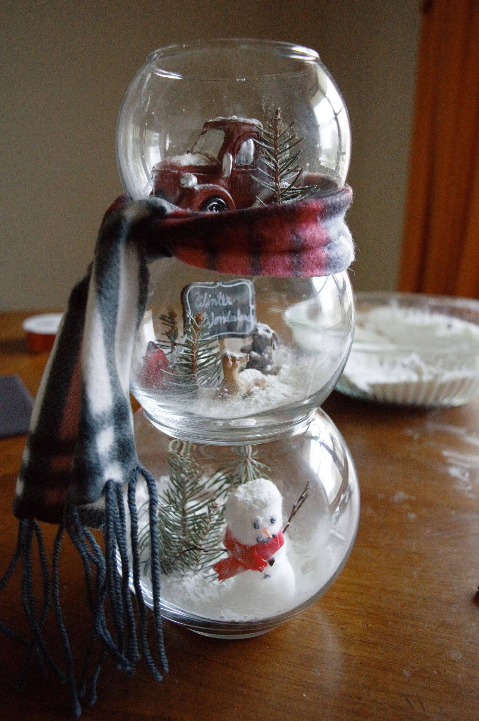 Fish Bowl Snowman : 25 Steps (with Pictures) - Instructables