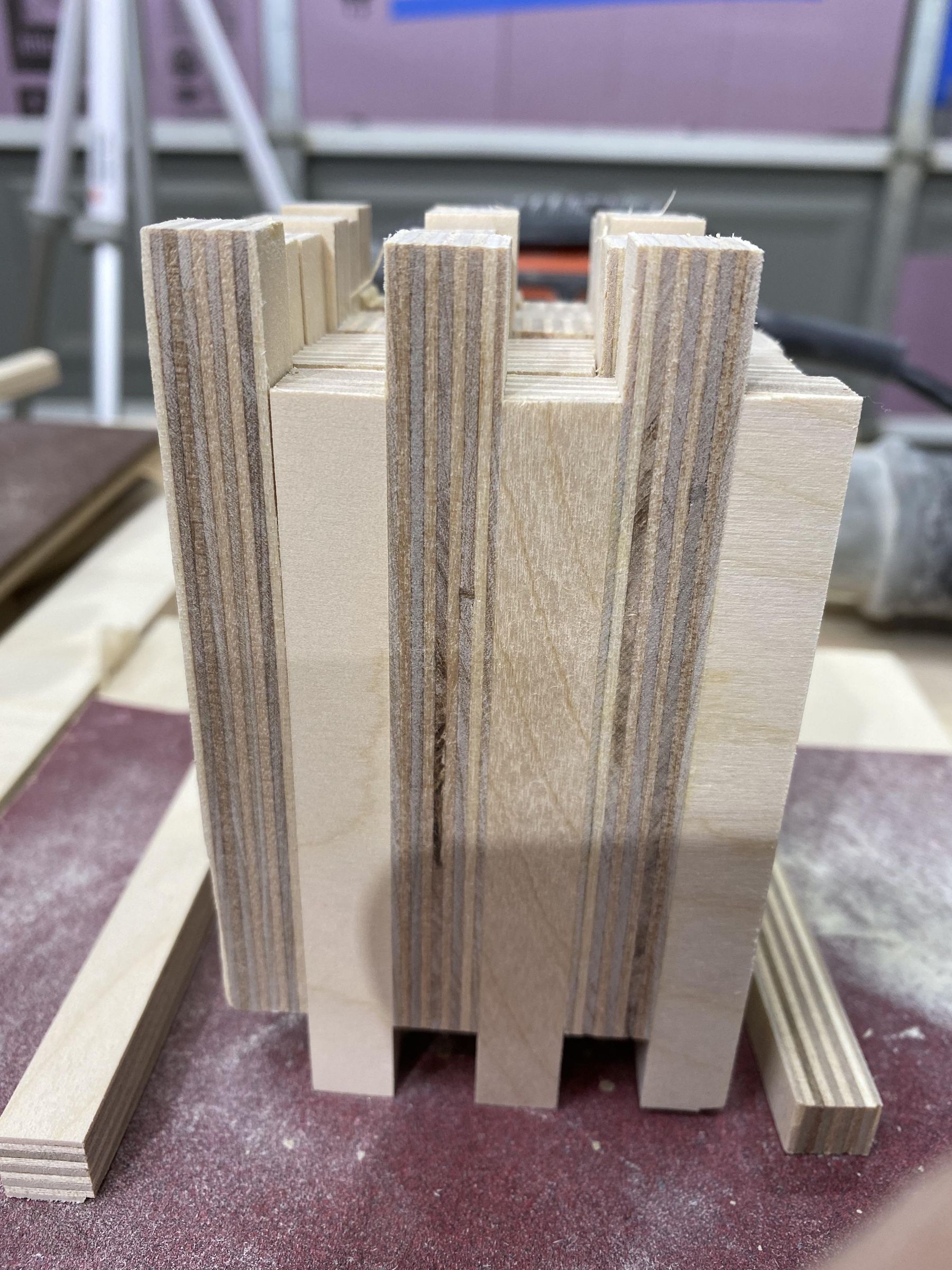 Patterned Plywood Boxes With No Jig Box Joints : 8 Steps (with Pictures ...