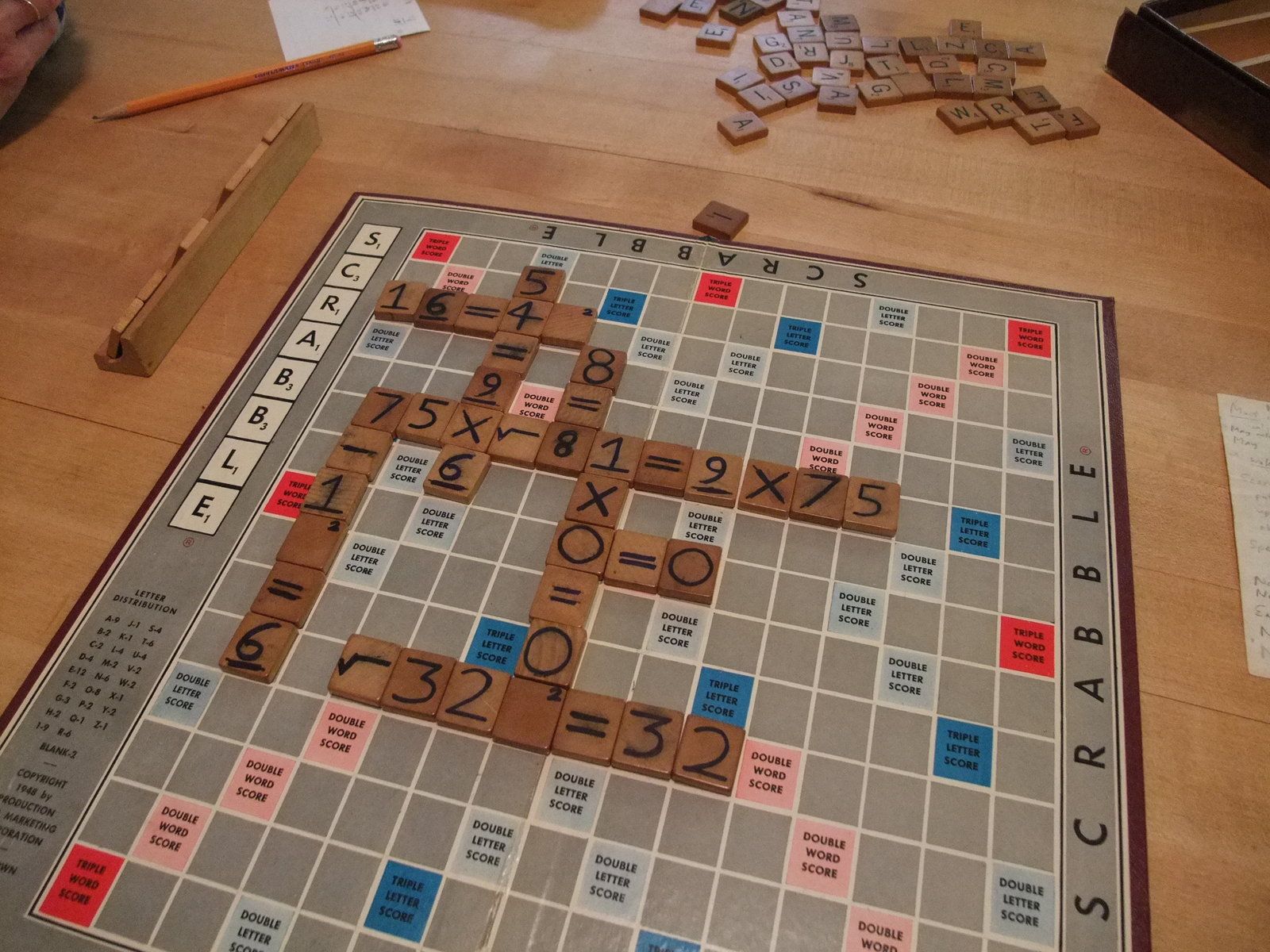 Number Scrabble - the Game (aka: Math Scrabble) : 4 Steps (with ...