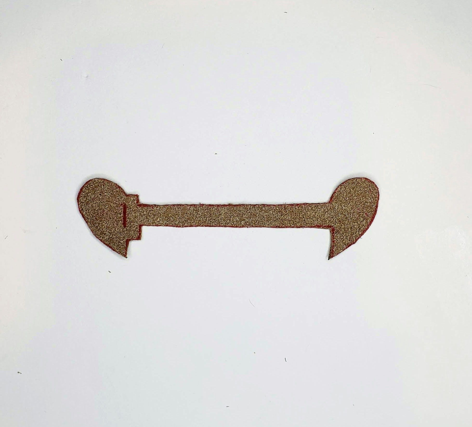 Leather Heart Ring (With Customizable Template) : 4 Steps (with ...