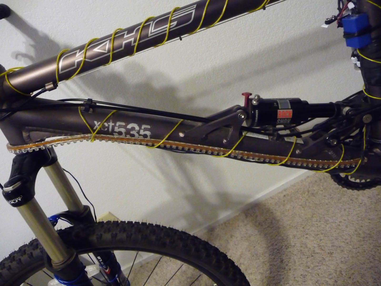 Electroluminescent Mountain Bike : 13 Steps (with Pictures) - Instructables