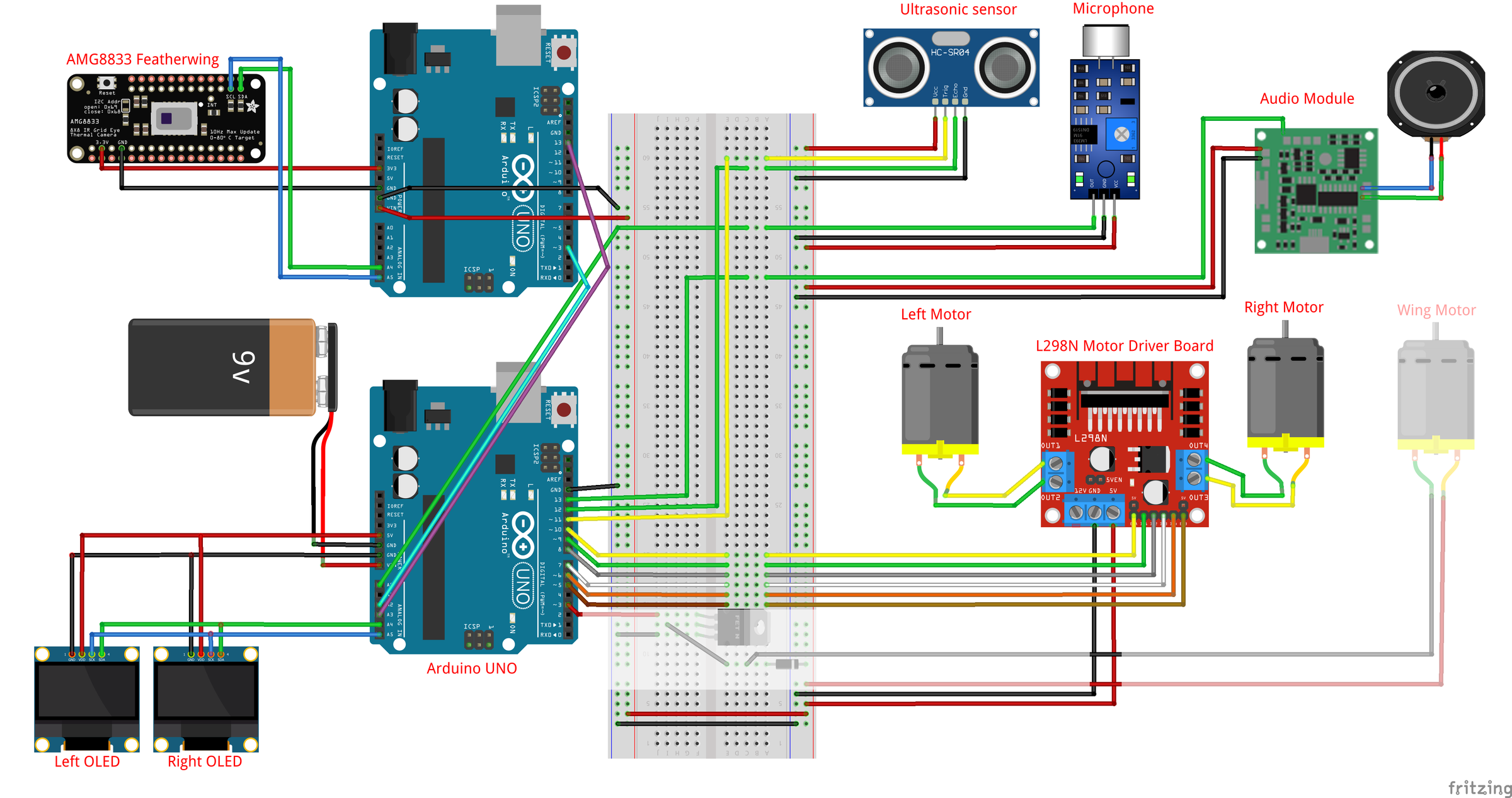 Robotic Kukko With Thermal Vision : 13 Steps (with Pictures ...