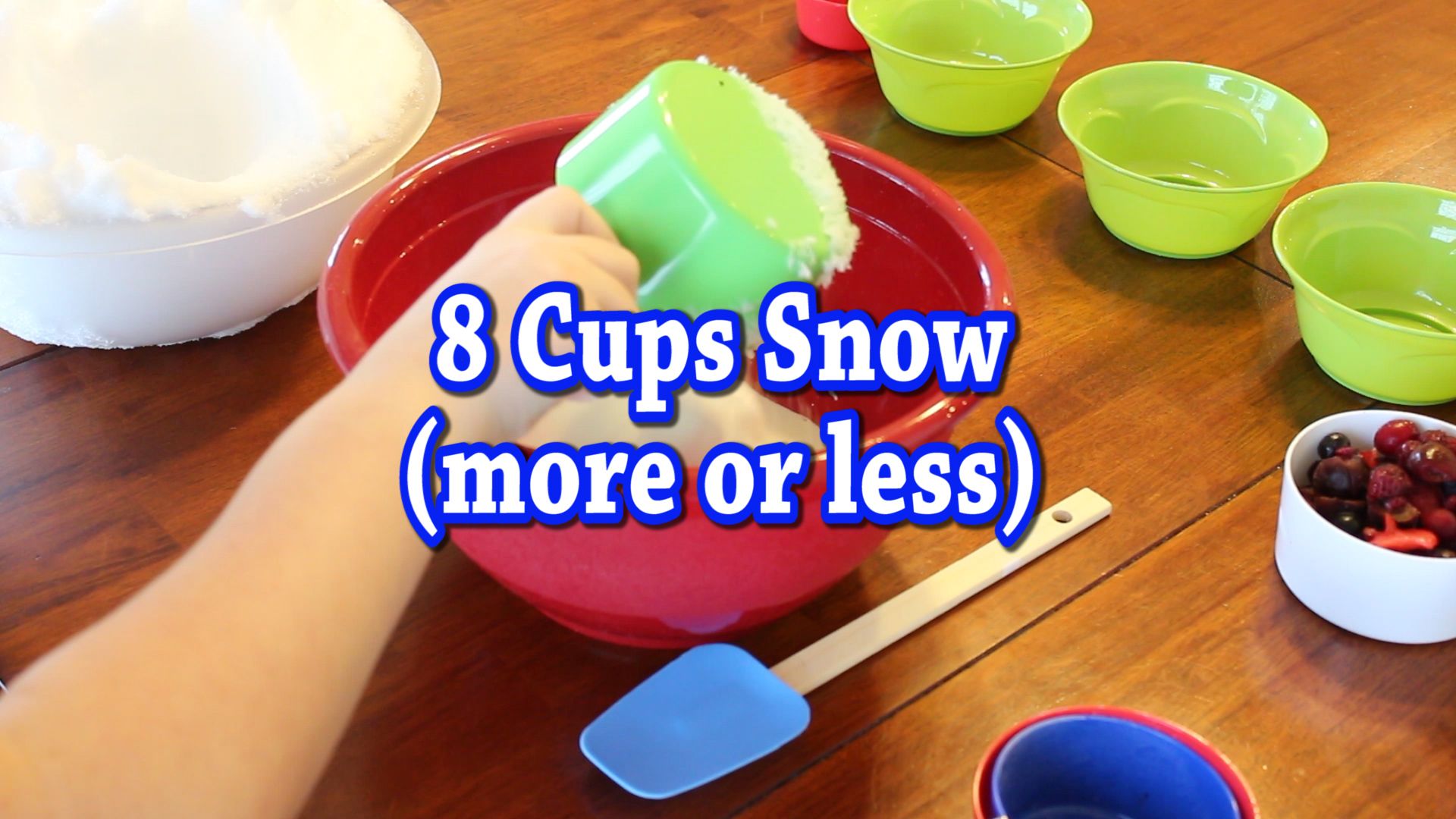 Blizzard Mixed Berry Ice Cream From Snow : 8 Steps (with Pictures ...