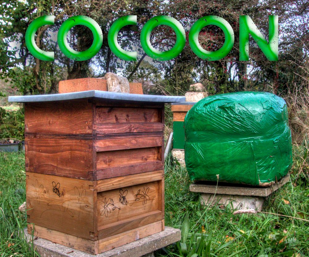 Beehive Wrap Up Cocoon With Environmental Monitoring : 8 Steps (with ...