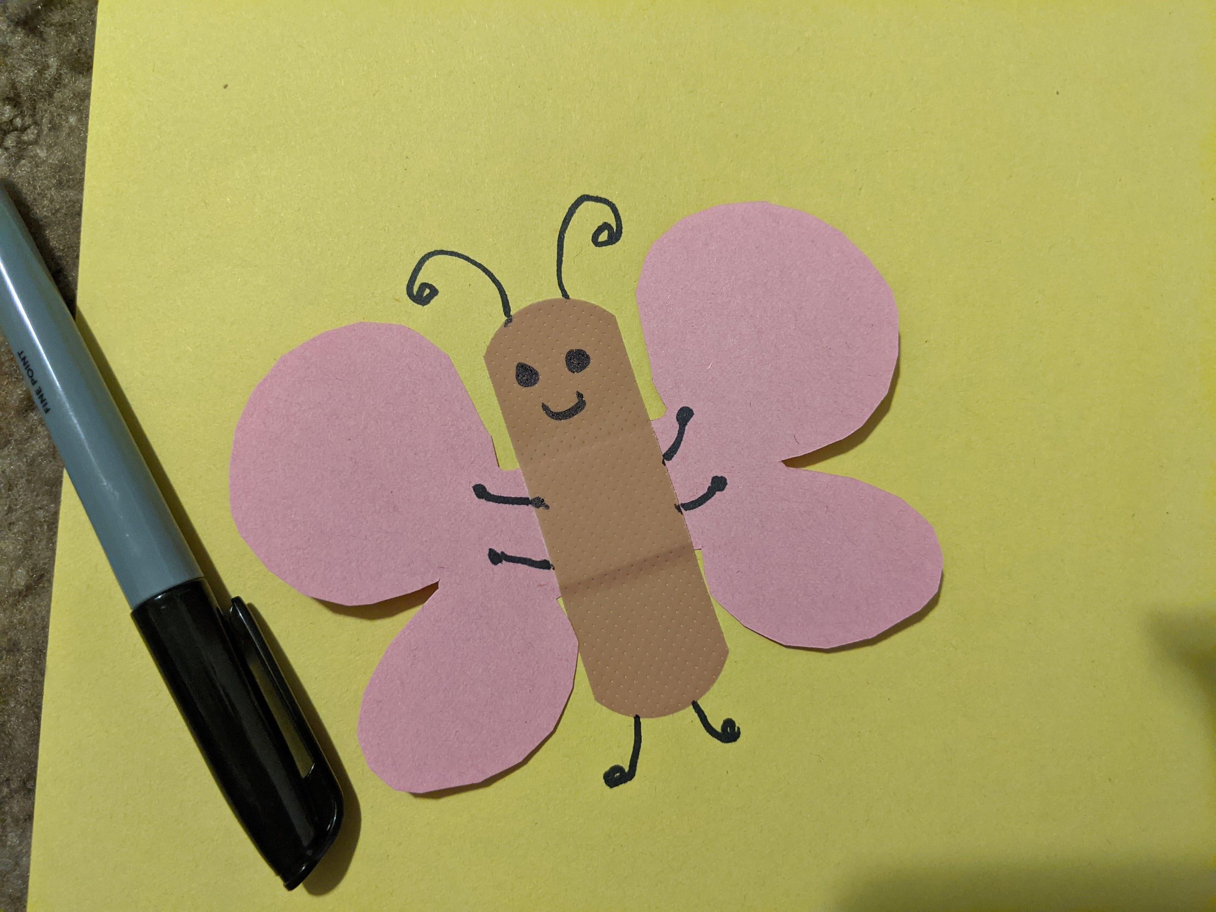 Band-Aid Butterflies : 7 Steps (with Pictures) - Instructables