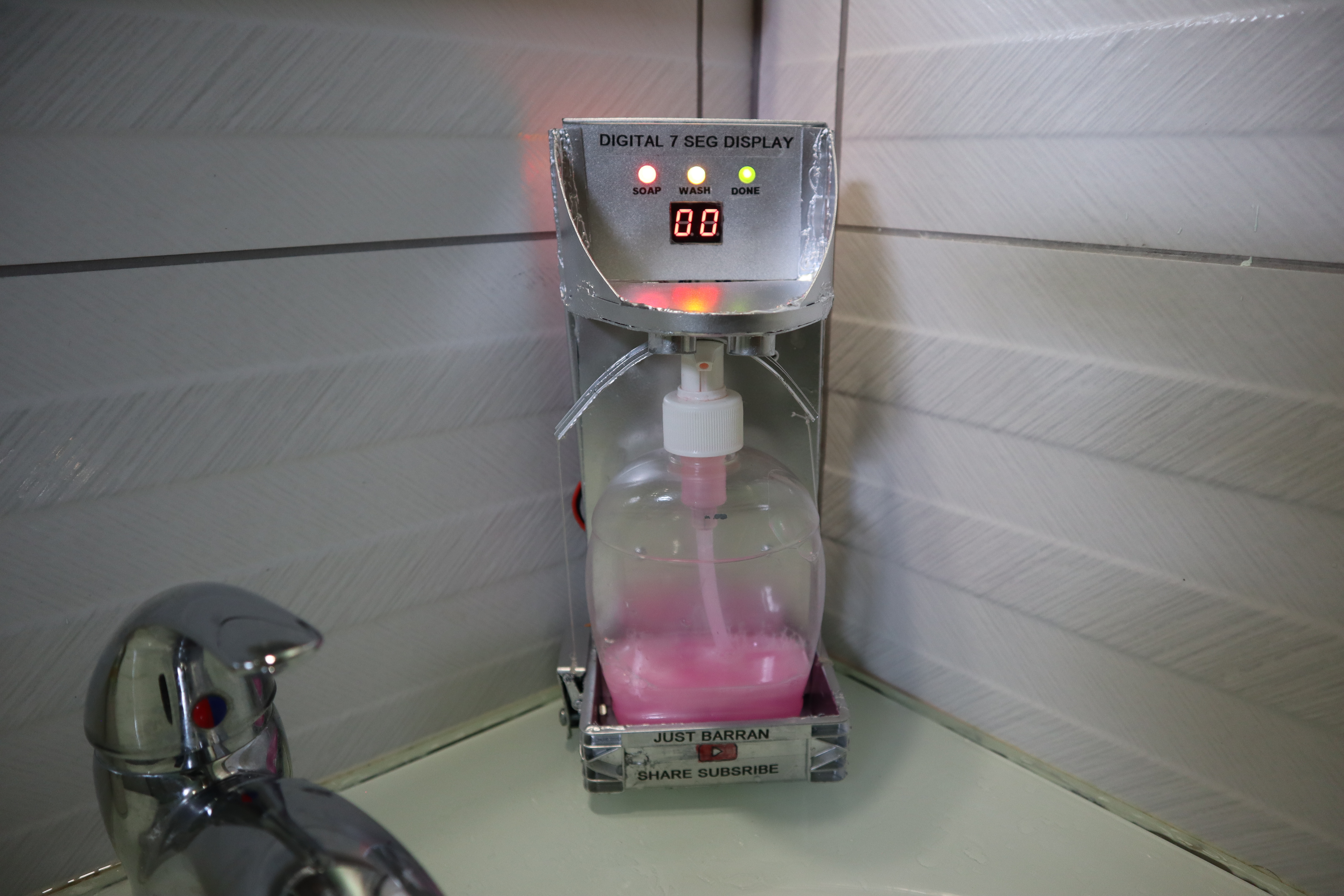 Automatic Soap Dispenser With Hand Wash Timer : 13 Steps (with Pictures ...