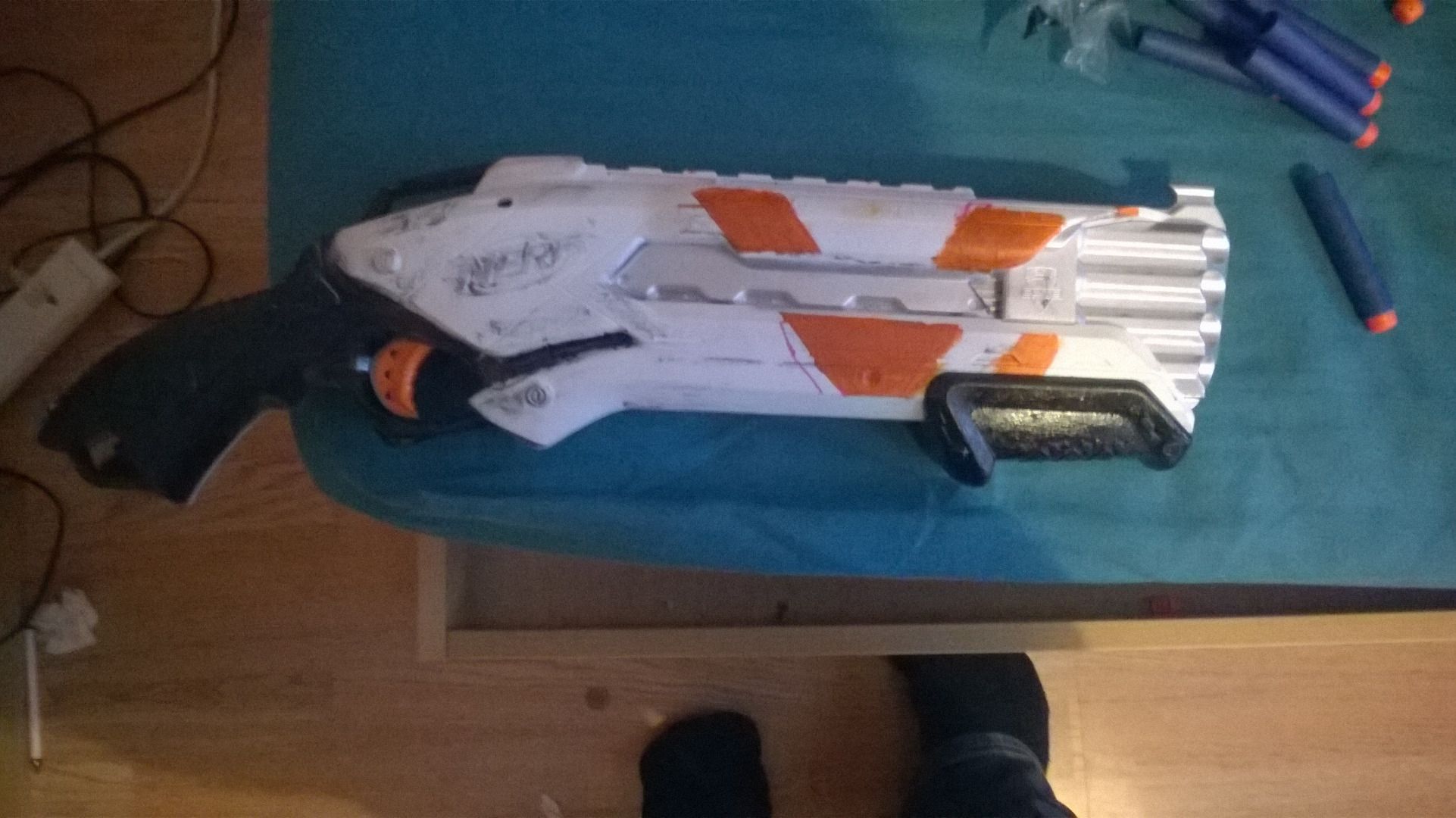 Nerf Mod: Destiny Vanguard Custom Shotgun "Snaggletooth" - Instructables