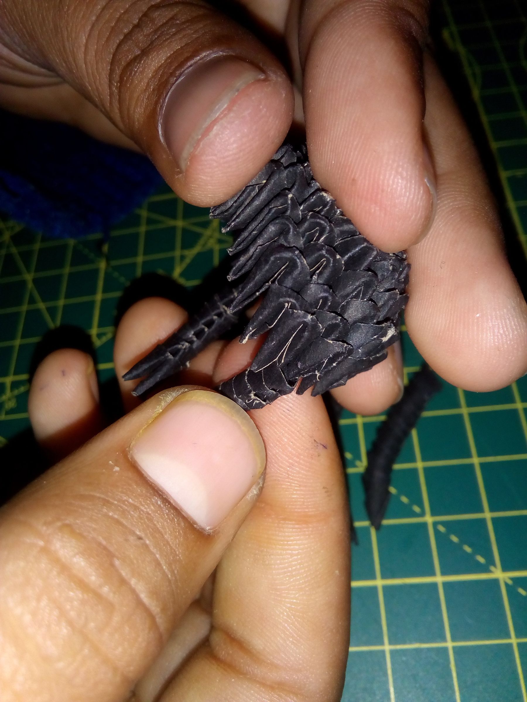 Origami Key Chain : 9 Steps (with Pictures) - Instructables