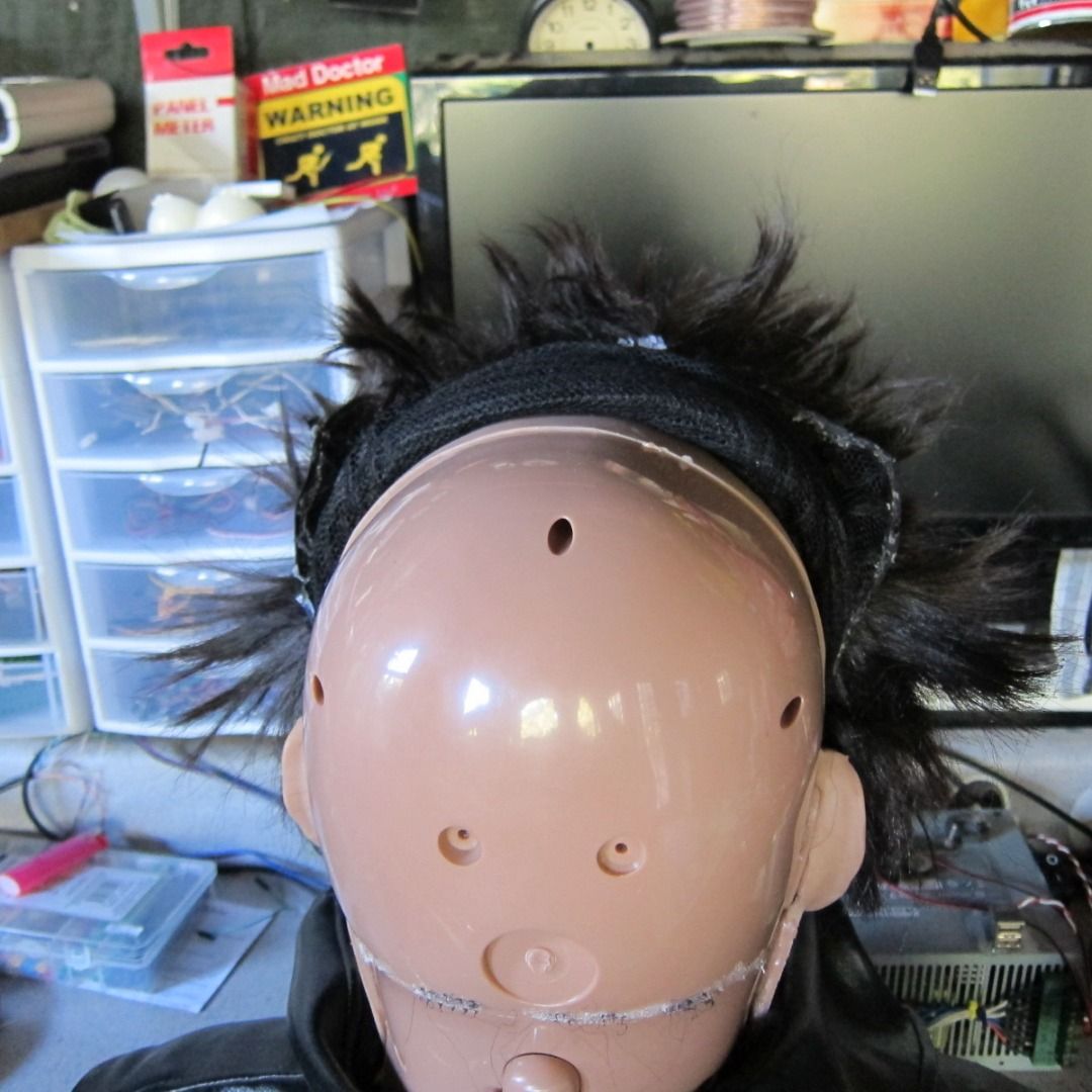 Making a Life Sized Talking Humanoid Head With a WowWee Elvis Alive ...