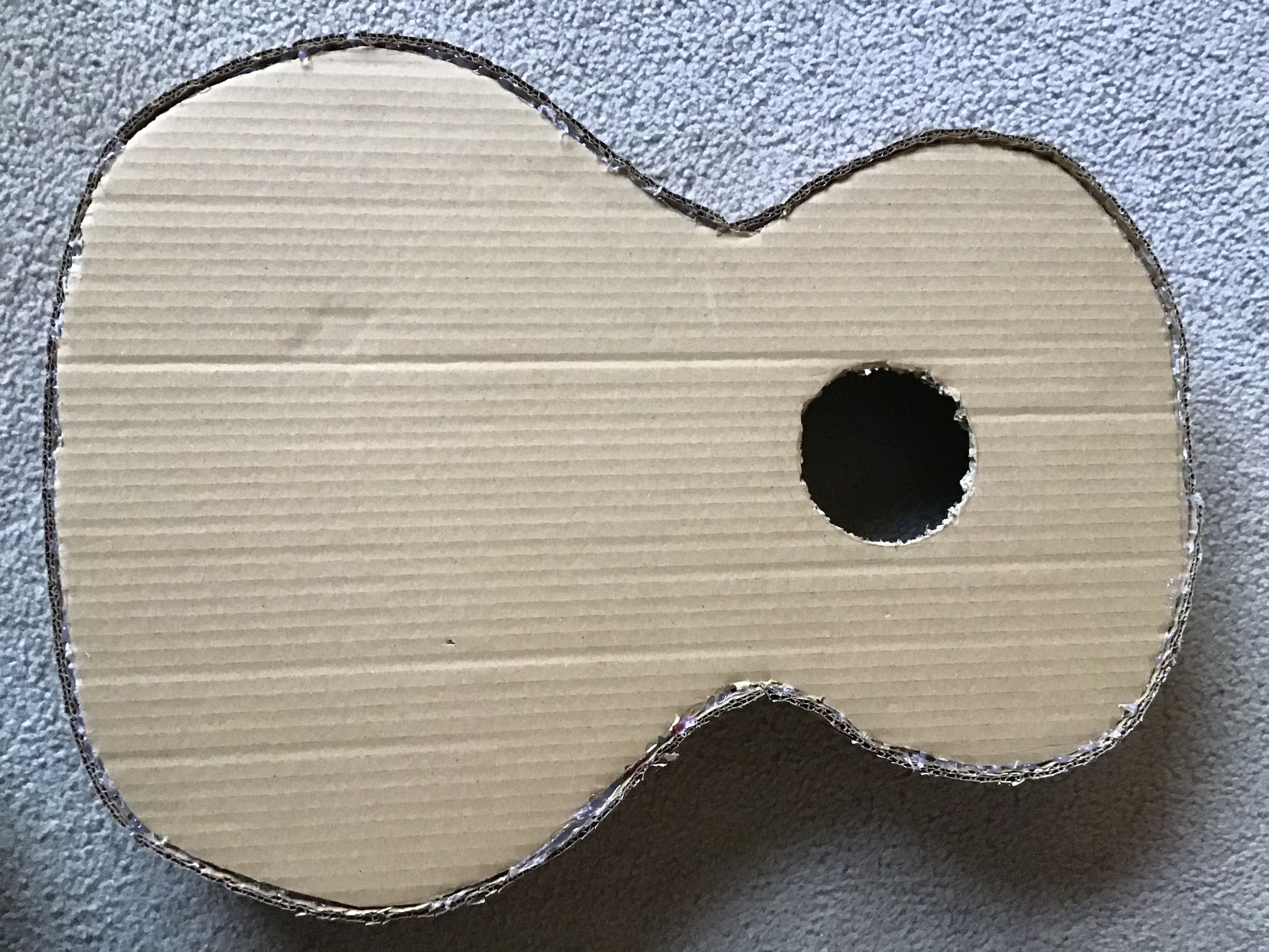 Homemade Cardboard Electric Guitar : 13 Steps (with Pictures ...