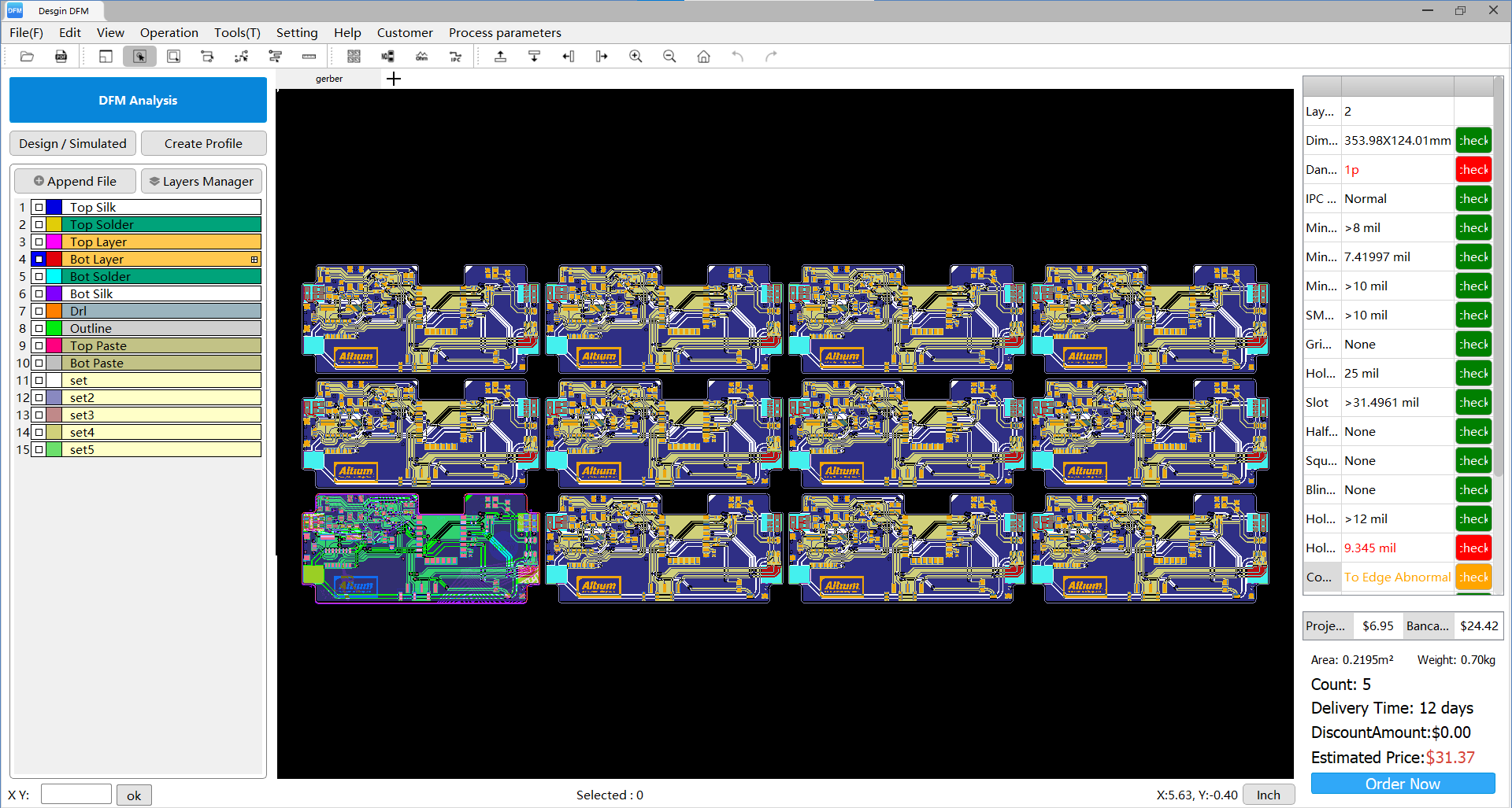 DFM Analysis for Beginners Using NextDFM : 6 Steps - Instructables