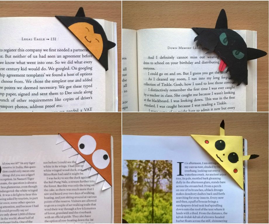 Cute Corner Bookmarks! : 3 Steps (with Pictures) - Instructables