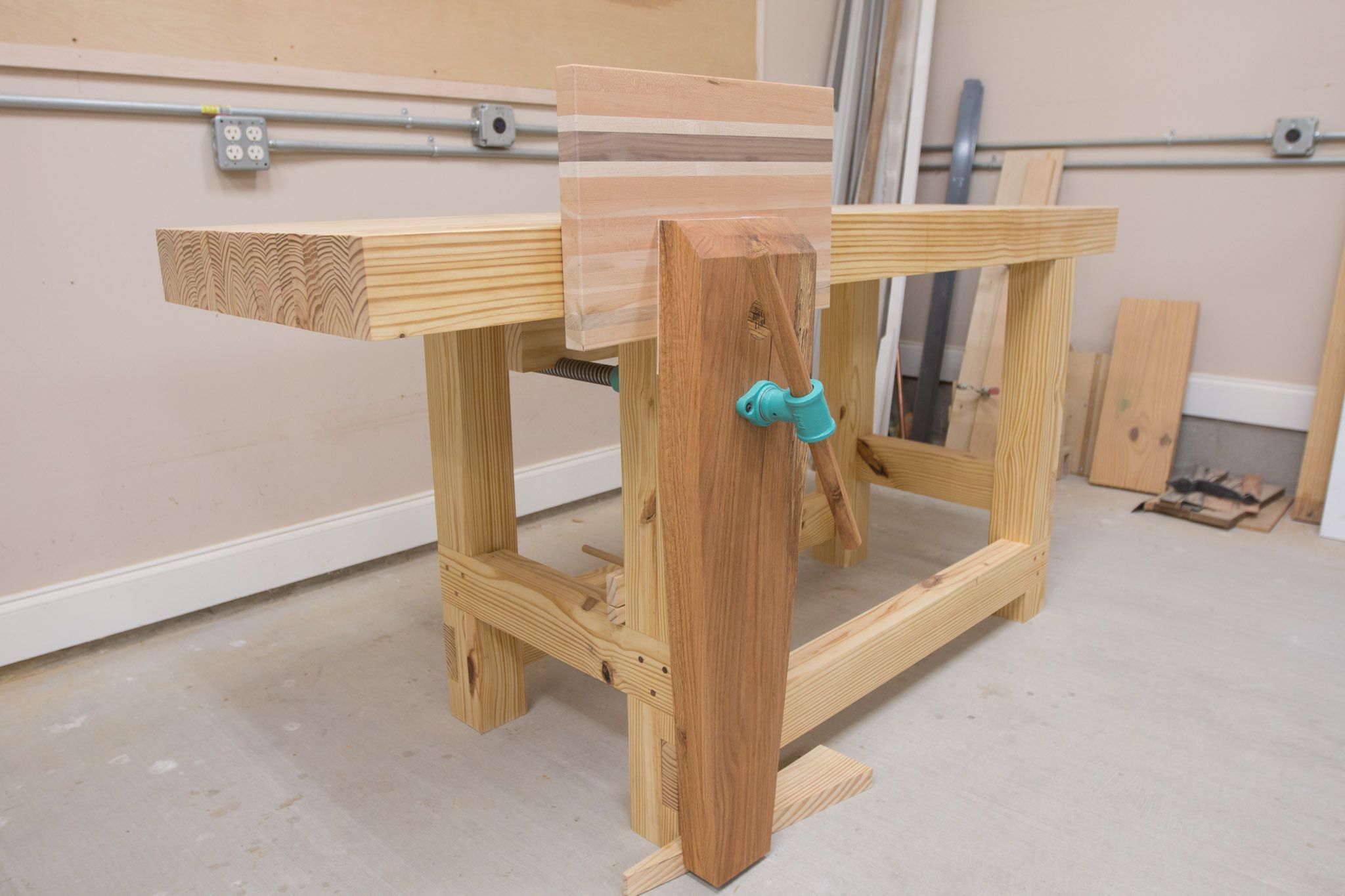 MAKING AND INSTALLING a LEG VISE : 15 Steps - Instructables