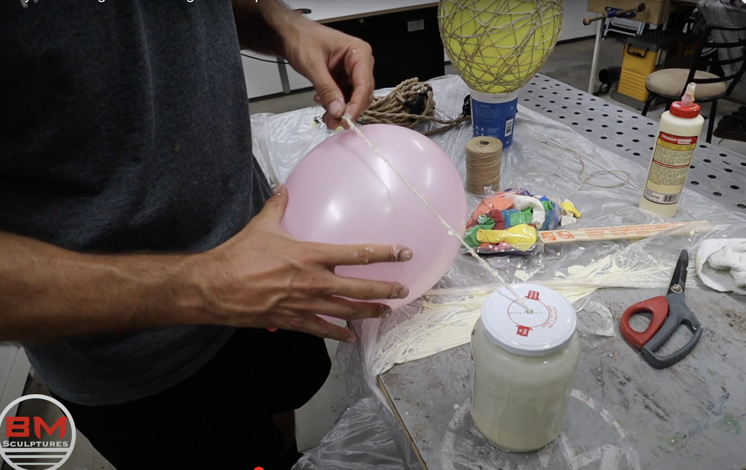 String Pendant Lights (as Seen on "Making It") : 8 Steps (with Pictures ...