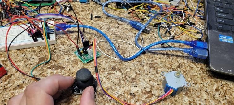 Control Stepper Motor Using Joystick : 4 Steps - Instructables