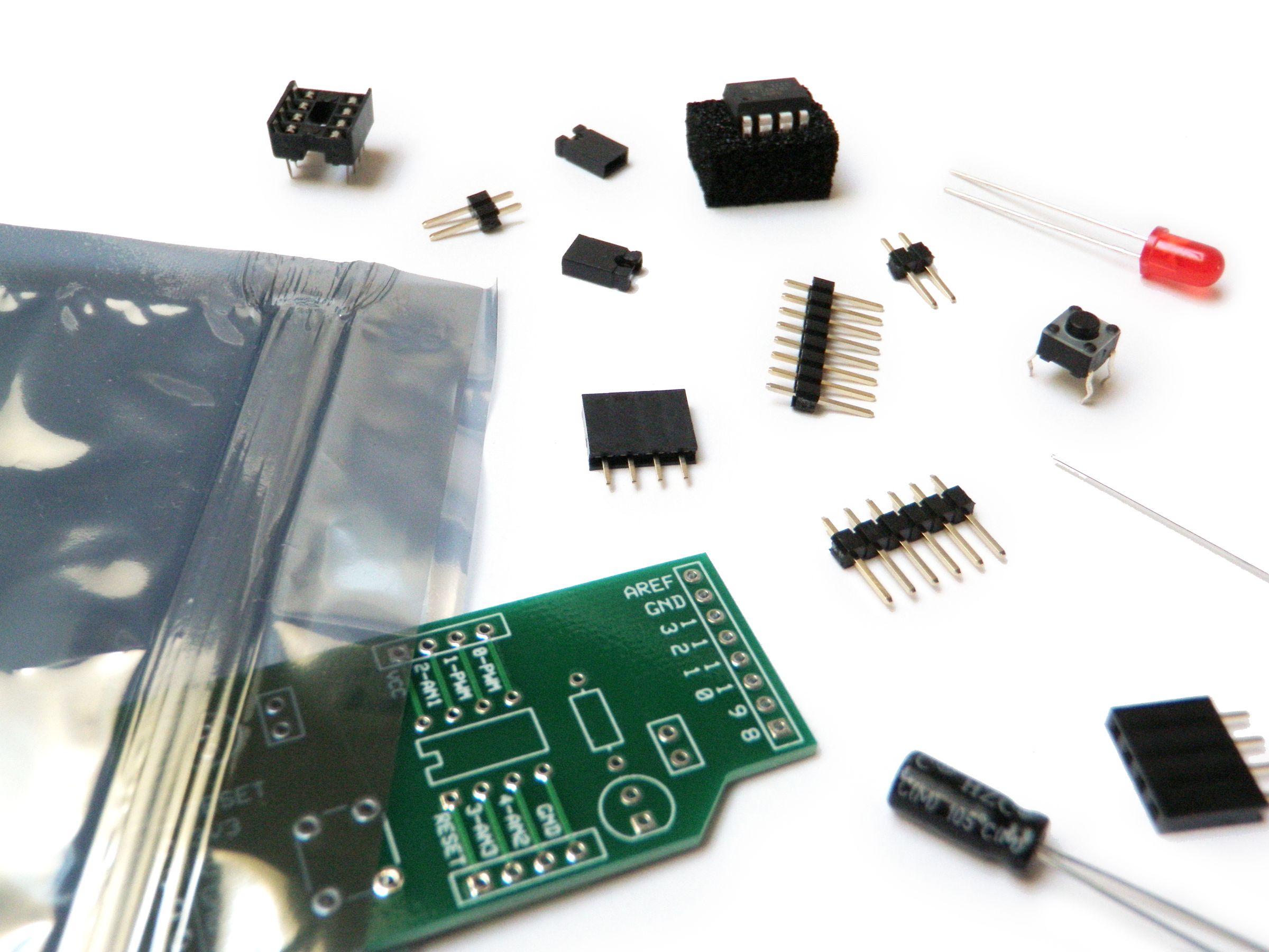 8-Pin Programming Shield : 14 Steps (with Pictures) - Instructables