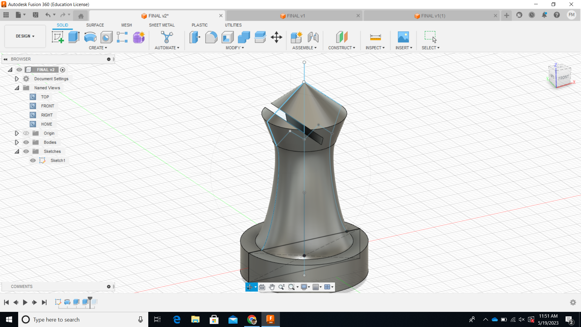 Chess Bishop 3D Printing Challenge : 5 Steps - Instructables